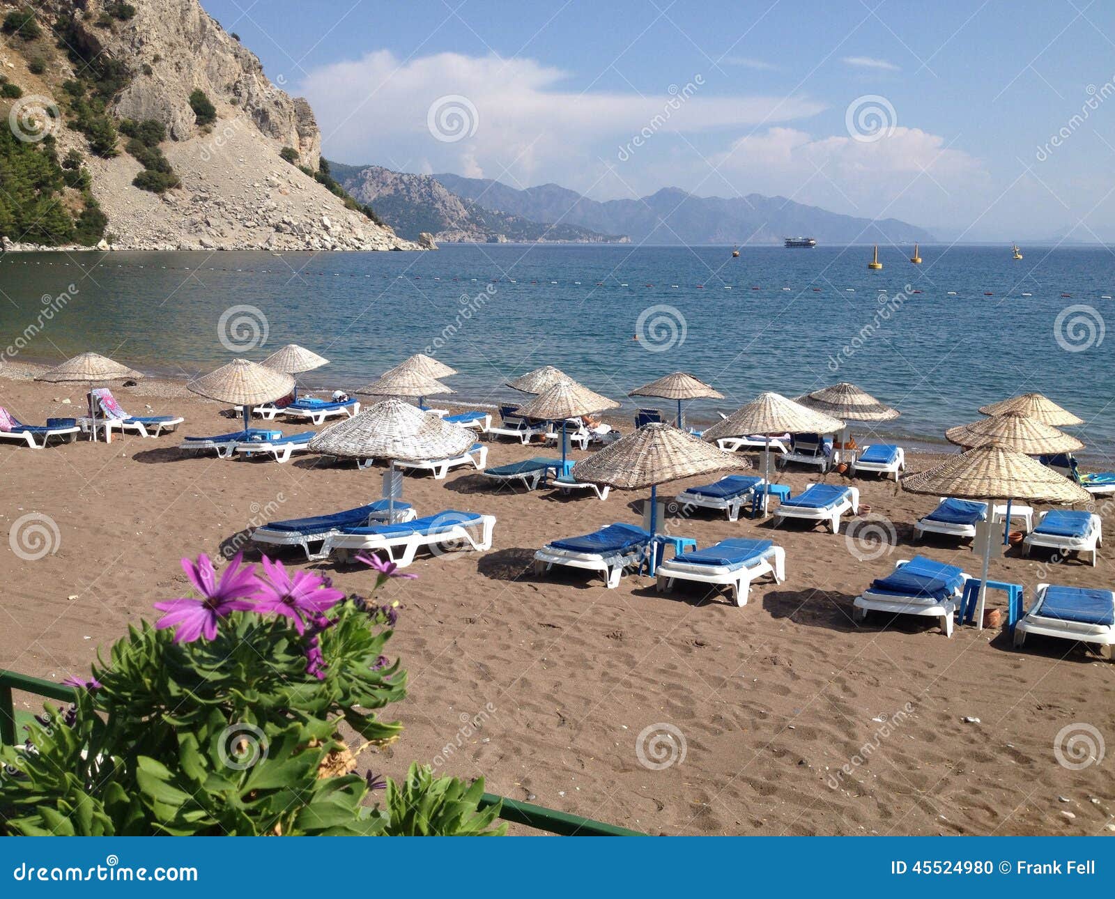 Turkey Turunc Beach and Bay Editorial Image - Image of turkish, beaches ...