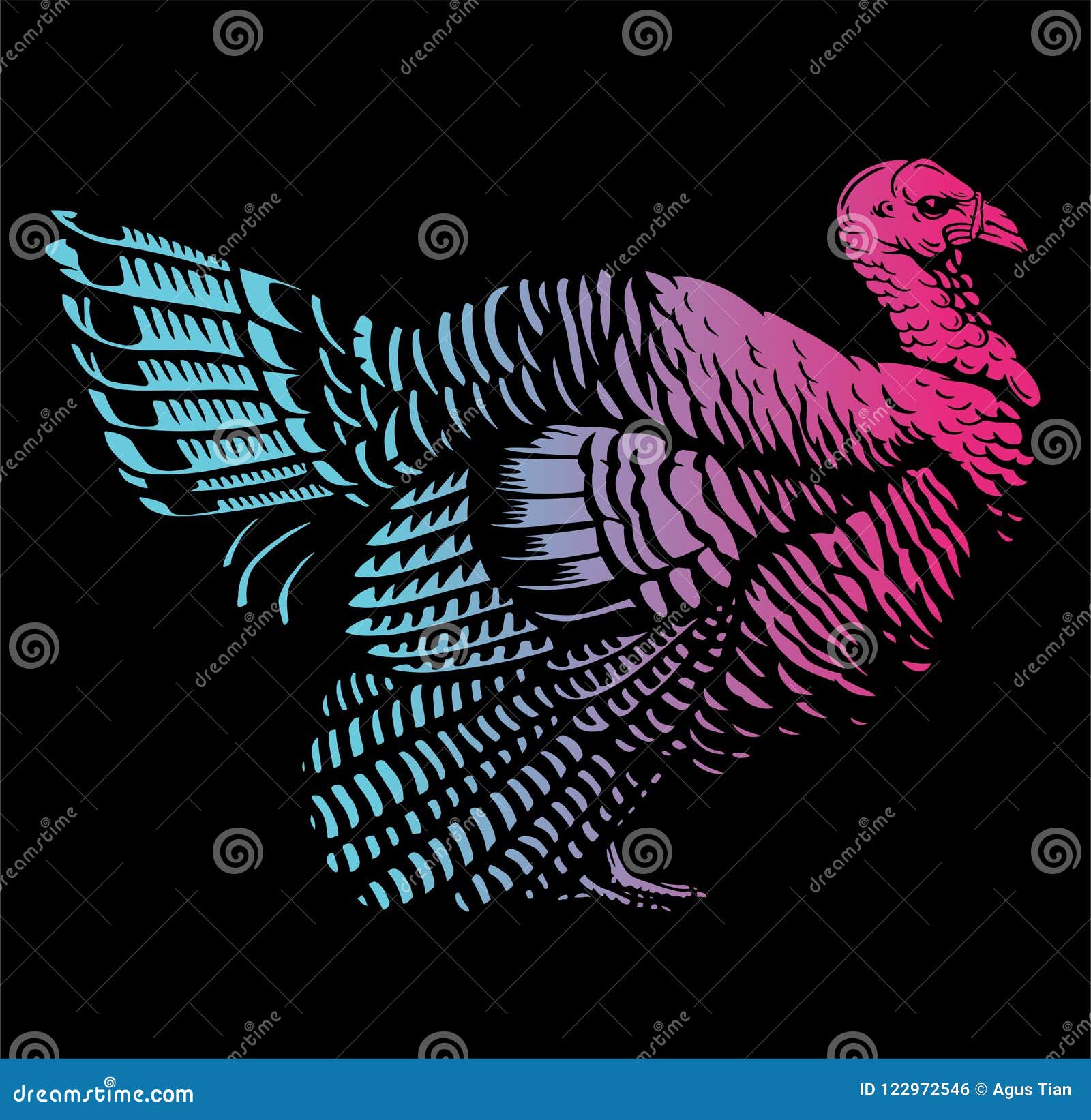 TURKEY VECTOR IMAGE stock vector. Illustration of luxury - 122972546