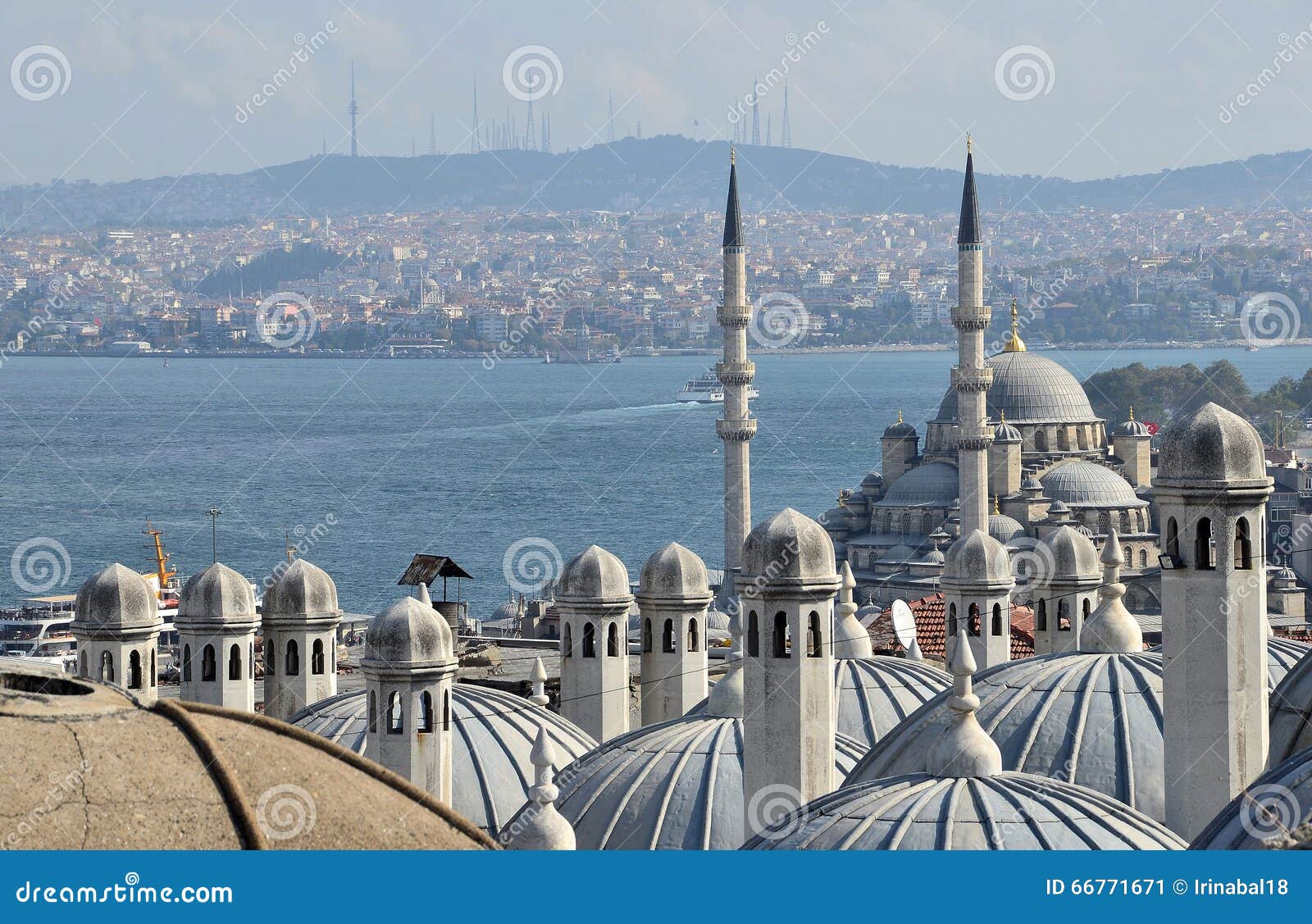 Turkey, views of Istanbul stock image. Image of turkey - 66771671