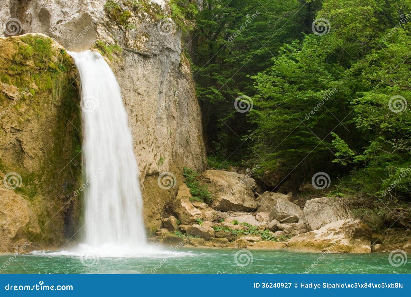Turkey waterfall stock image. Image of kafrac14, tafrac14 - 36240927