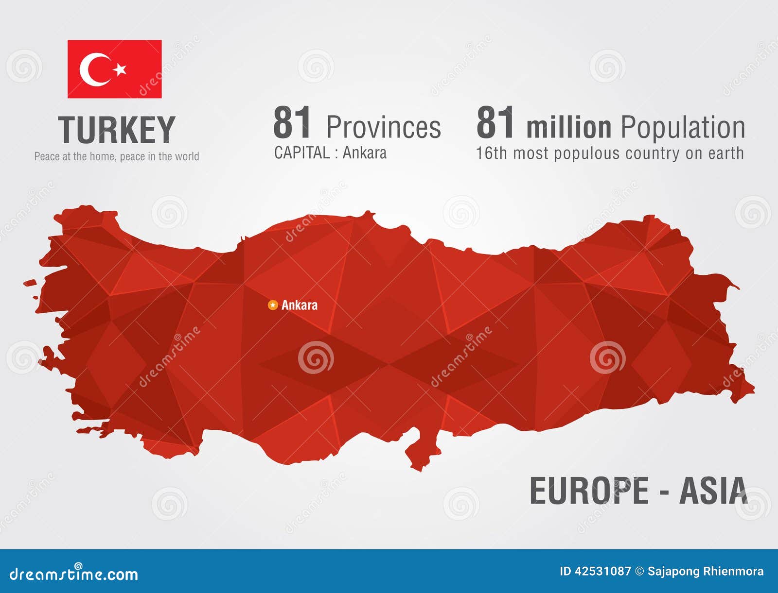 Turkey Map And World Map Isolated On Transparent Background Vector ...