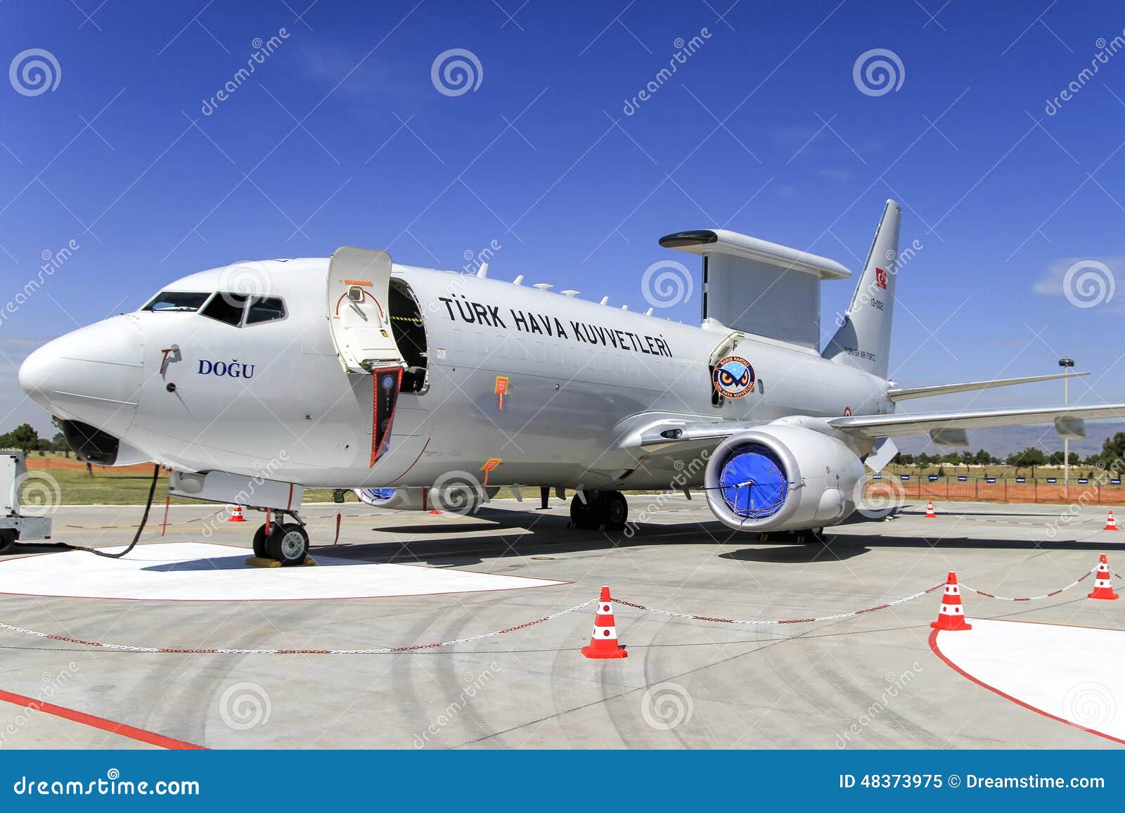 Turkish Air Force Boeing 737 Wedgetail Editorial Image - Image of ...