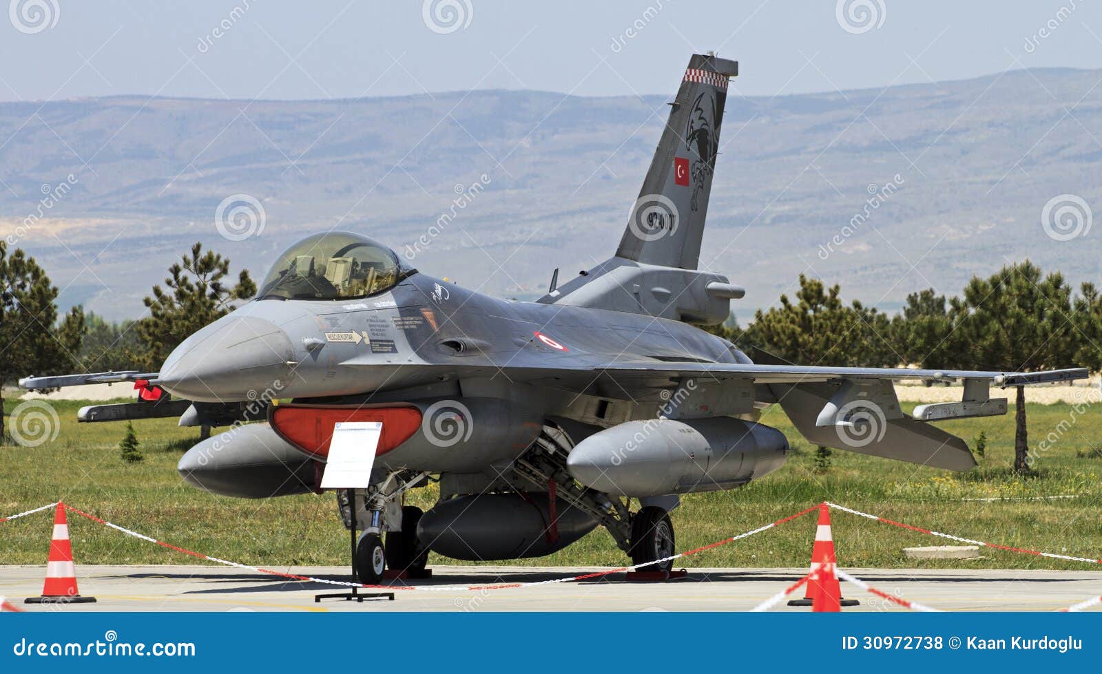 Turkish Air Force F-16 editorial stock photo. Image of turkish - 30972738