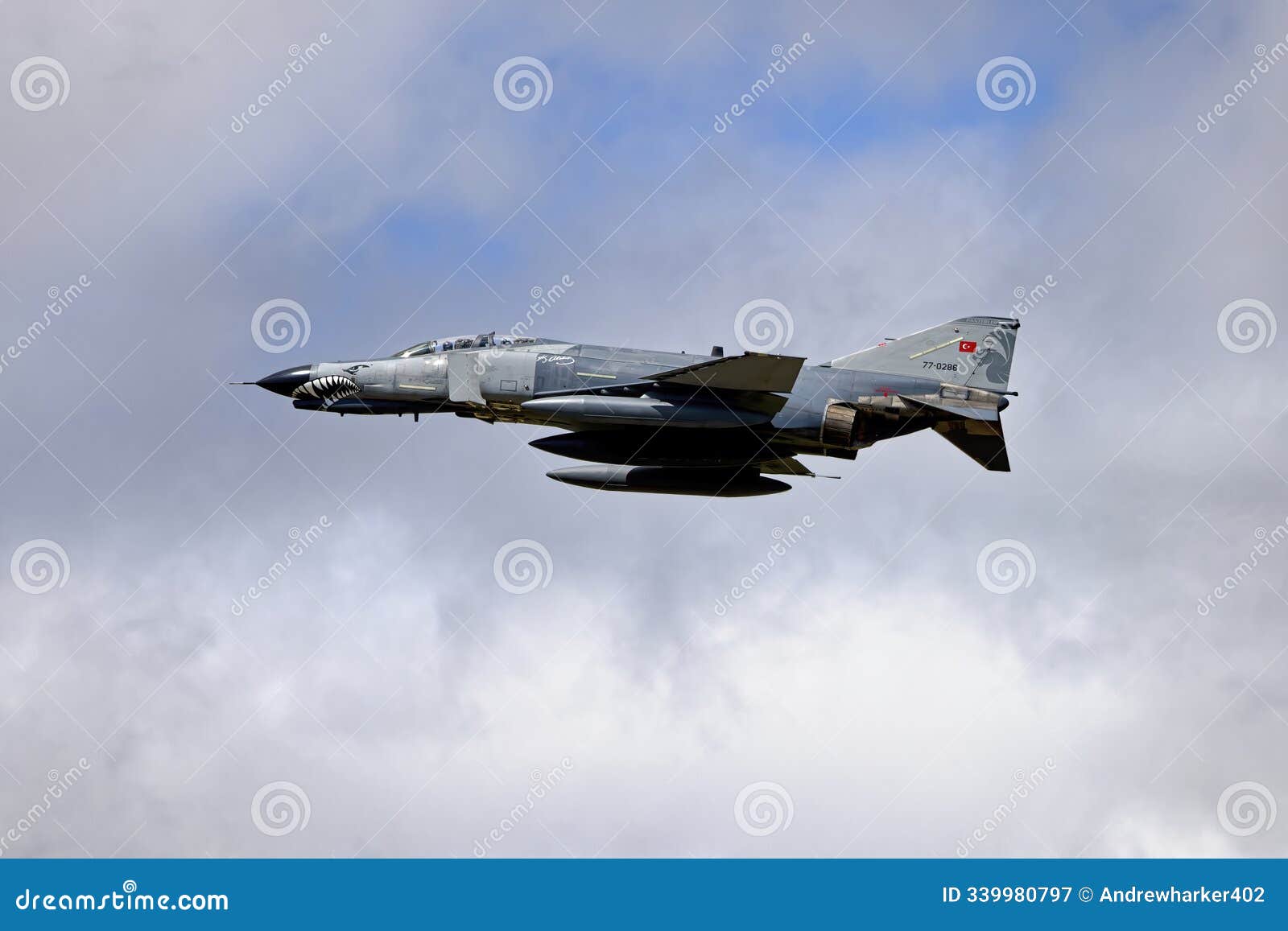 Turkish Air Force McDonnell Douglas F-4E Phantom II Editorial ...