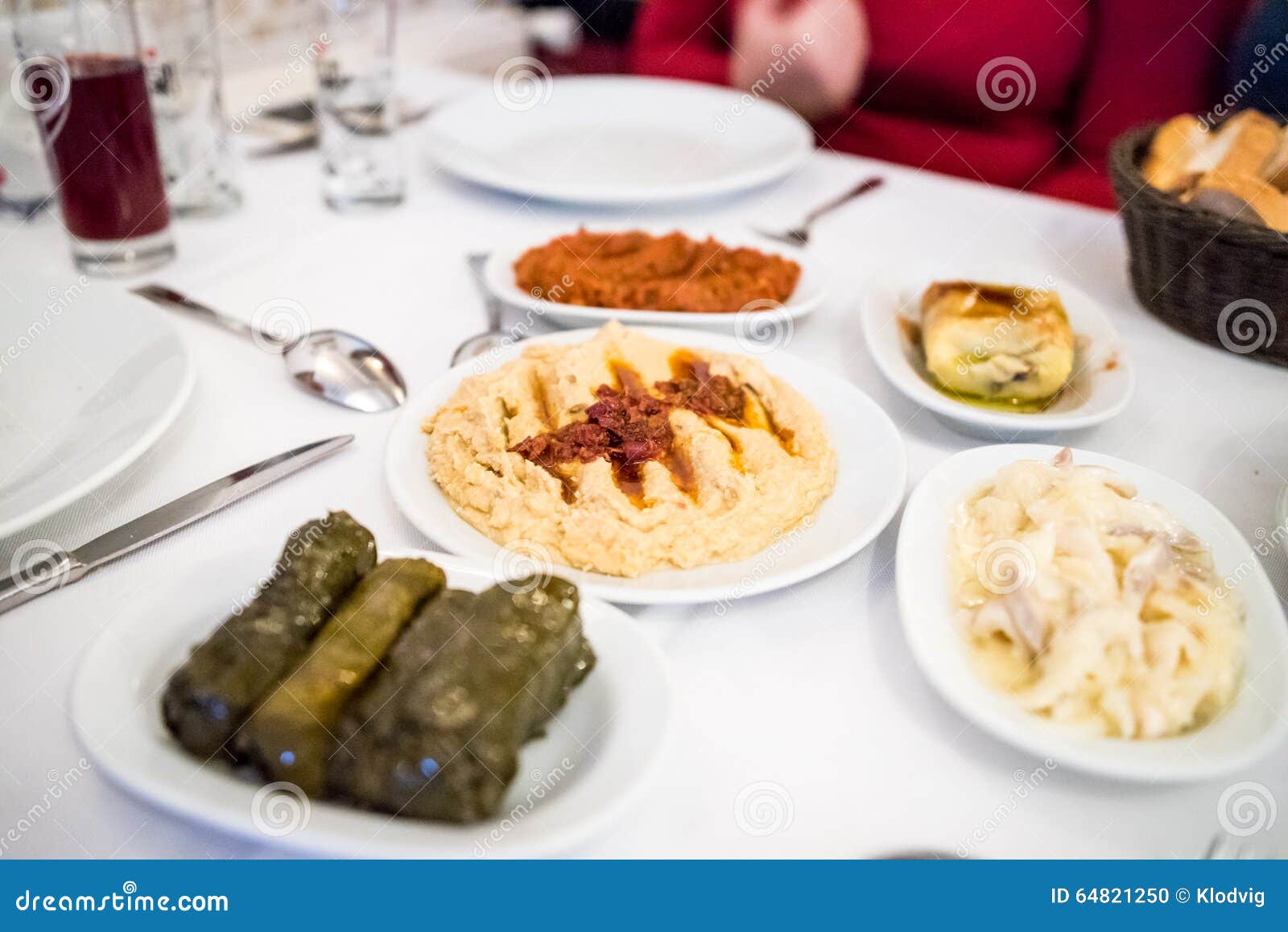 Turkish appetizers stock photo. Image of cuisine, chili - 64821250