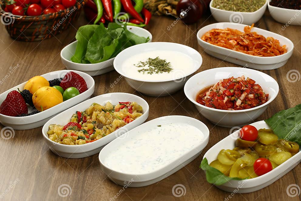 Turkish appetizers stock photo. Image of cheese, cooked - 99366572
