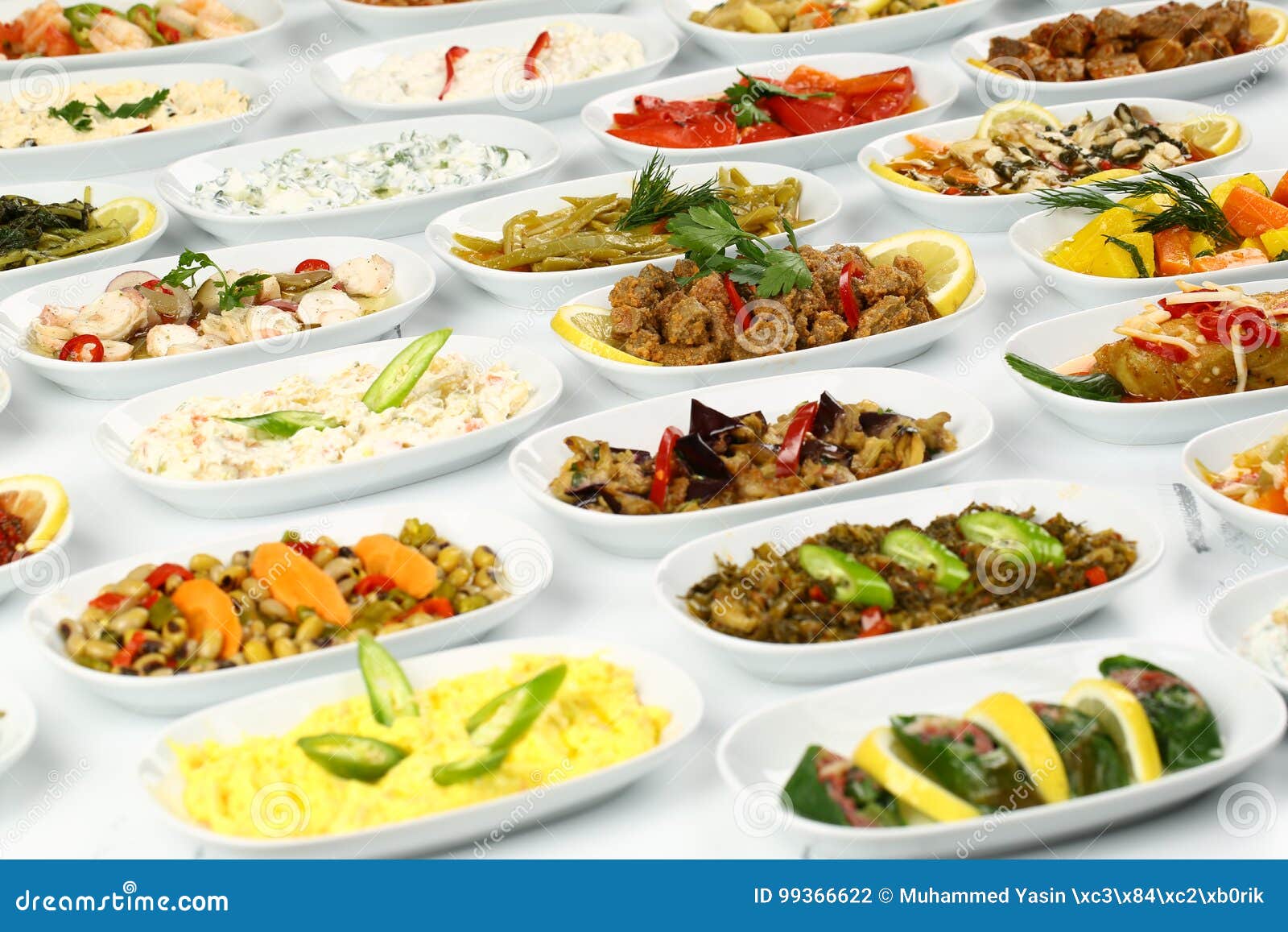 Turkish appetizers stock photo. Image of delicatessen - 99366622