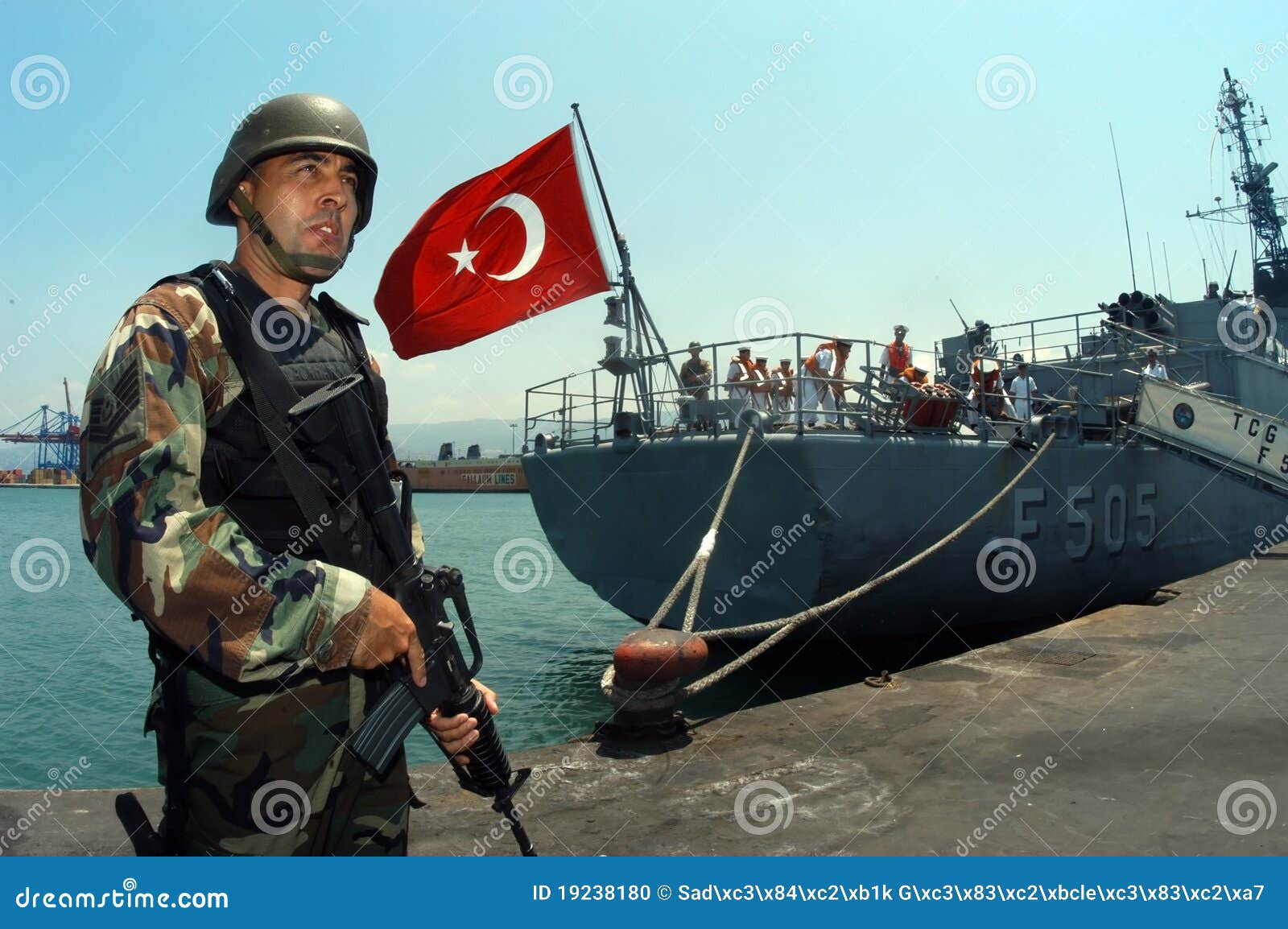 Turkish Army editorial image. Image of navy, beirut, turkey - 19238180