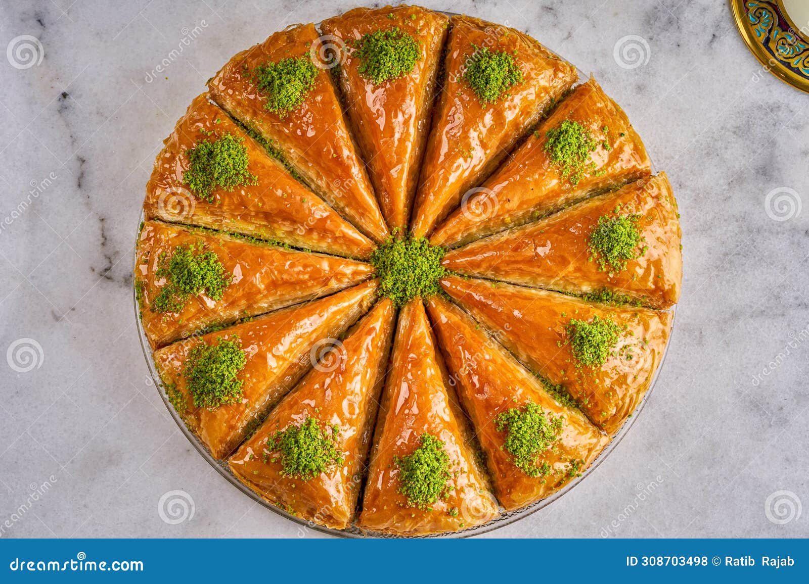 Turkish Baklava Sweets (havus Baklava Stock Photo - Image of cinnamon ...