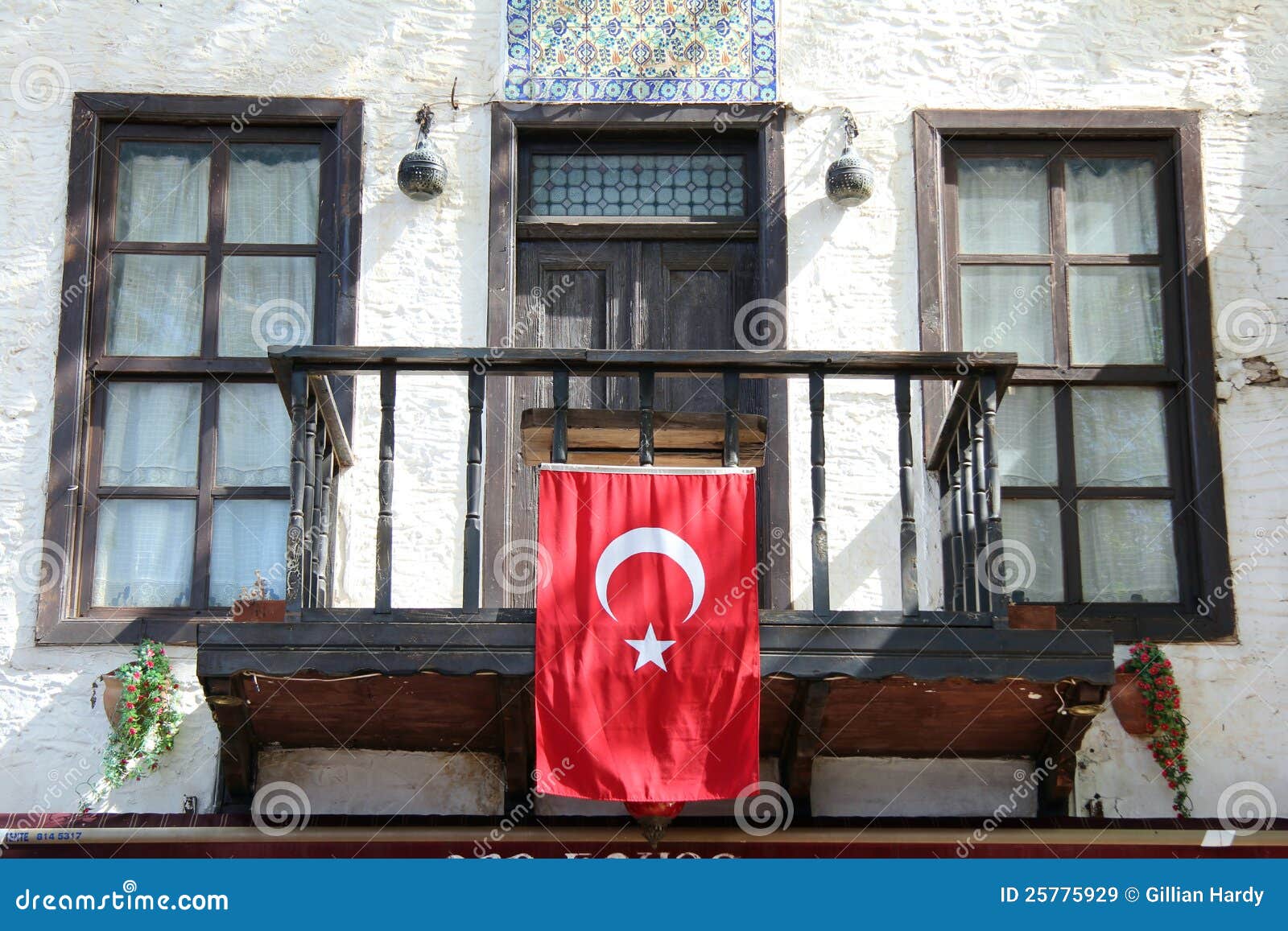 Turkish Balcony stock image. Image of asia, turkey, architecture - 25775929