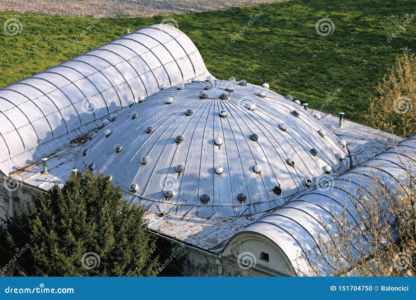 Turkish Bath Roof stock photo. Image of round, historic - 151704750
