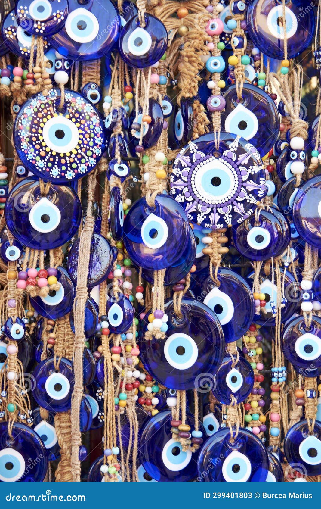 The Turkish Blue Eye - Evil Eye Stock Image - Image of turkey, gift ...