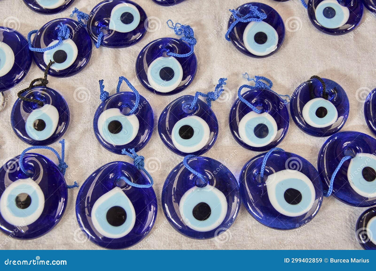 The Turkish Blue Eye - Evil Eye Stock Image - Image of magic, blue ...