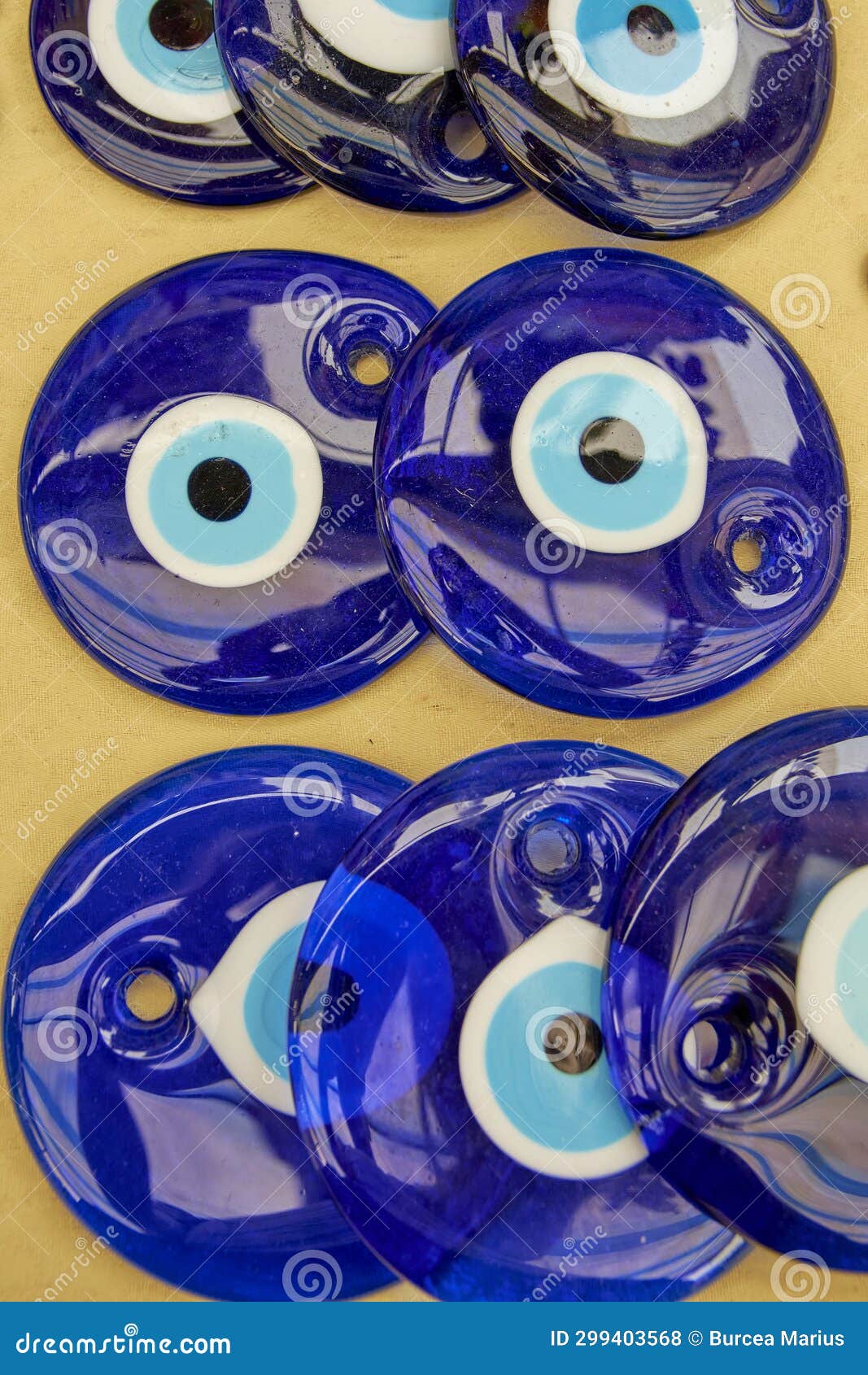 The Turkish Blue Eye - Evil Eye Stock Photo - Image of glass ...