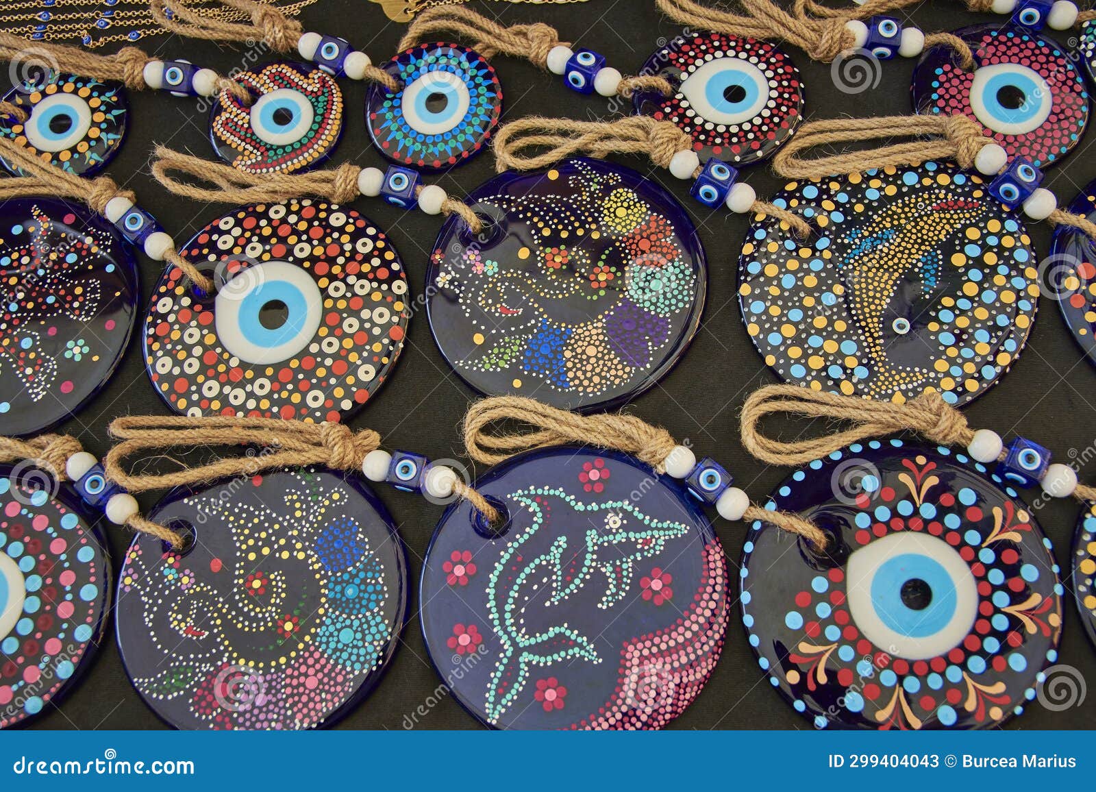 The Turkish Blue Eye - Evil Eye Stock Image - Image of protection, blue ...