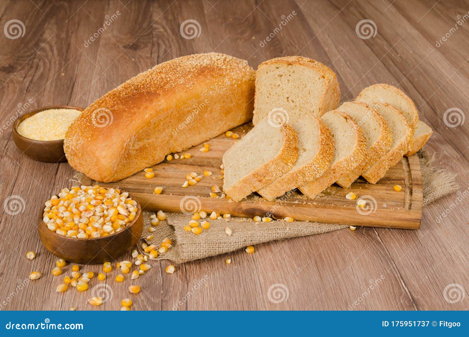 Turkish Bread from Turkish Cuisine Stock Image - Image of borek, black ...