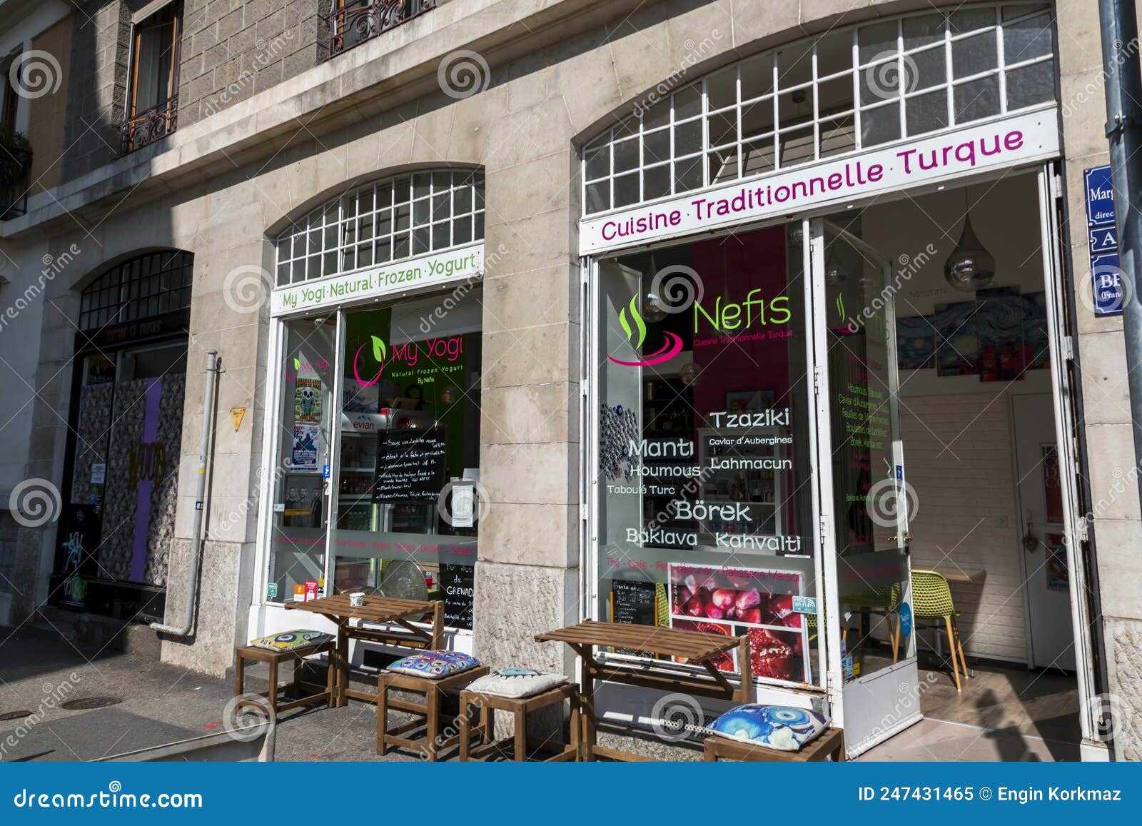 Turkish Breakfast Restaurant in Geneva, Switzerland Editorial Image ...