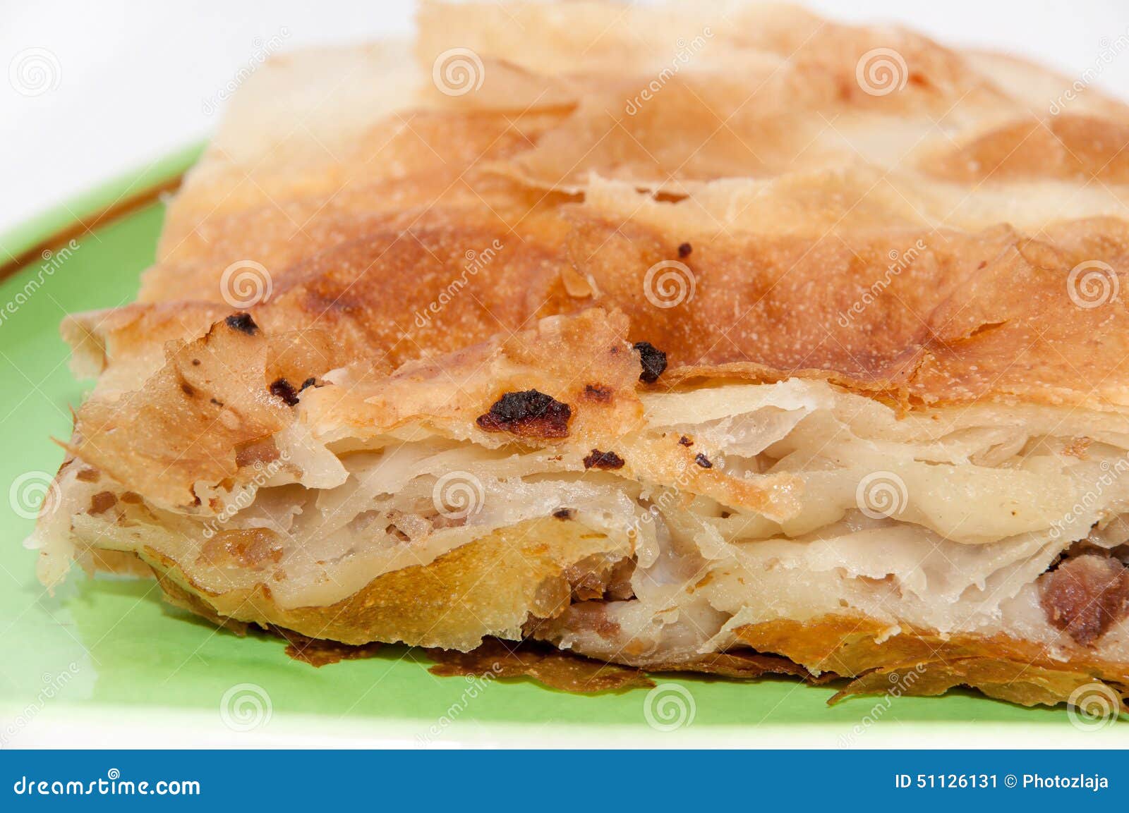 Turkish Burek, Traditional Borek, Homemade Boureki Feta Bun, Abstract ...