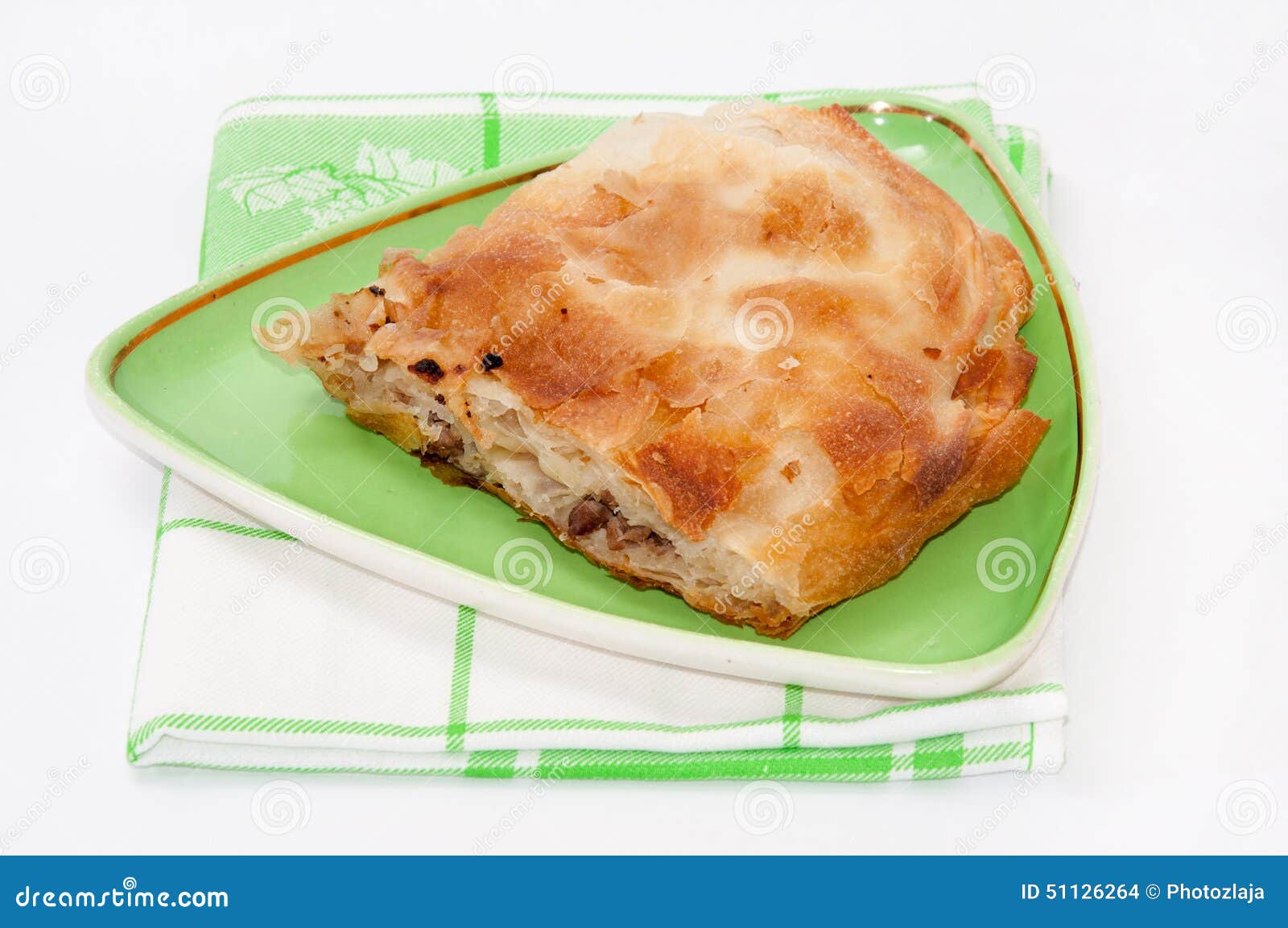 Turkish Burek, Traditional Borek, Homemade Boureki Feta Bun, Abstract ...