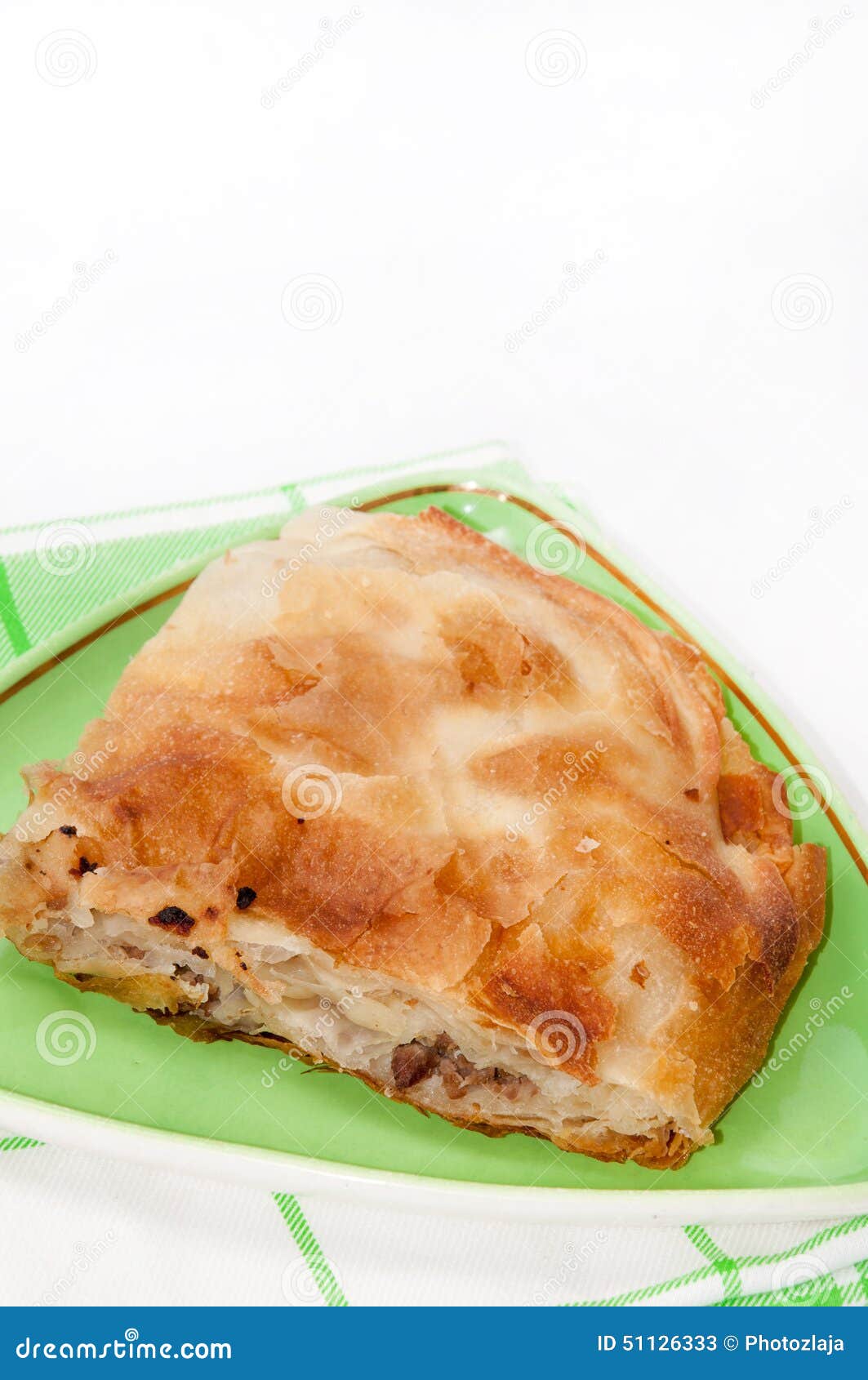 Turkish Burek, Traditional Borek, Homemade Boureki Feta Bun, Abstract ...