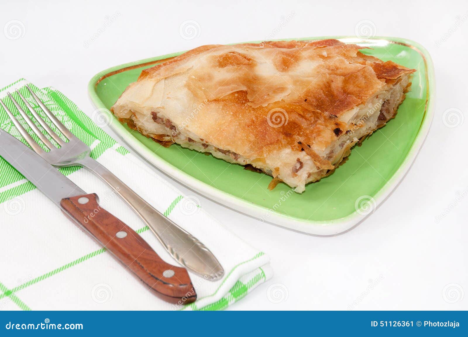 Turkish Burek, Traditional Borek, Homemade Boureki Feta Bun, Abstract ...