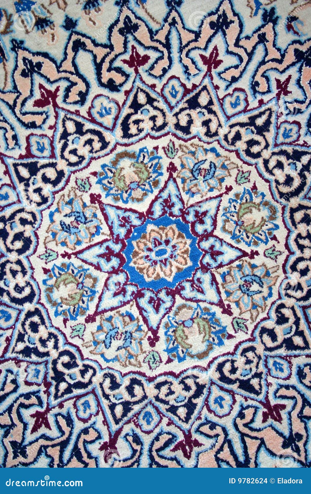 Turkish Carpet with Pattern Stock Photo - Image of blue, industry: 9782624