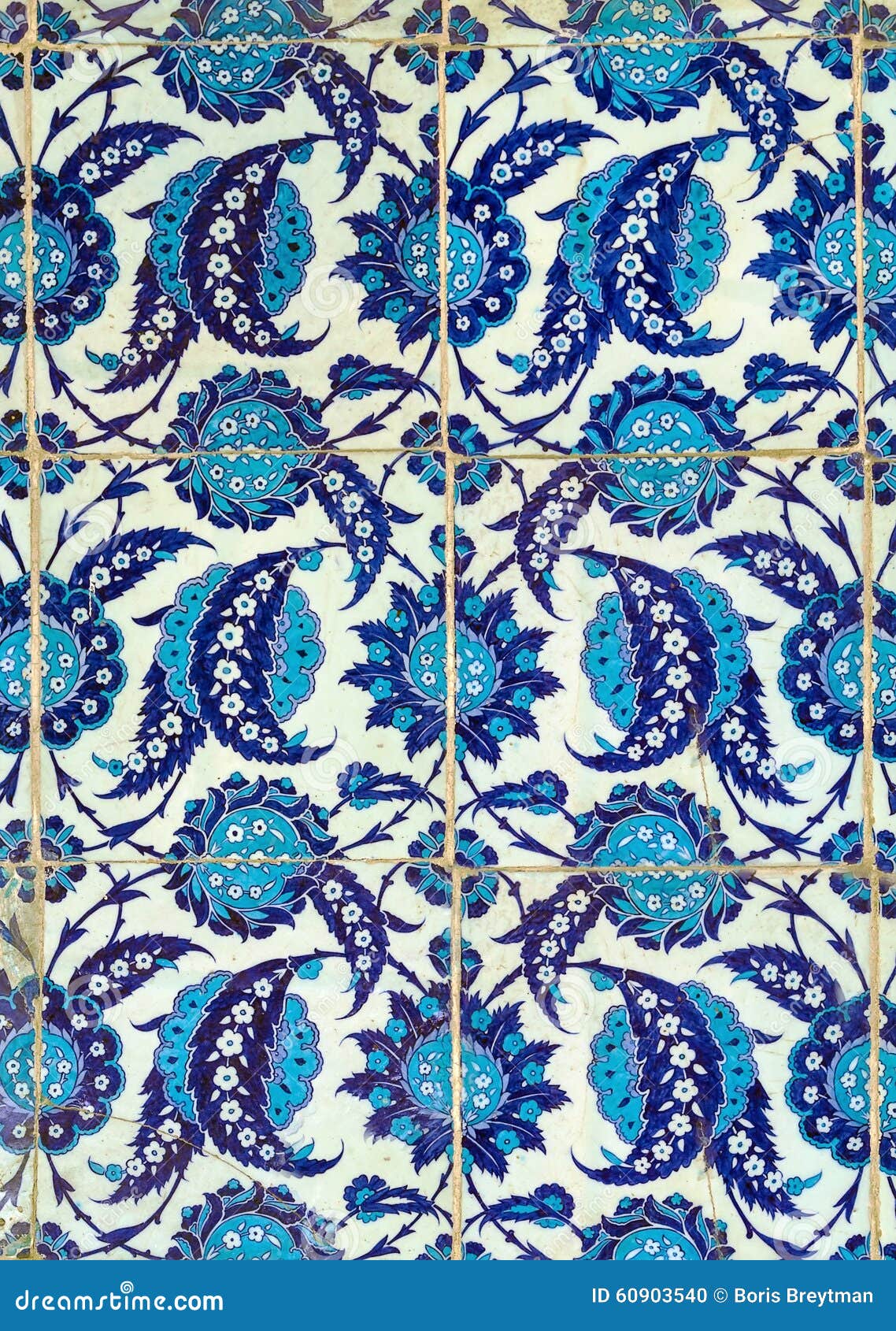 Turkish Ceramic Tiles, Istanbul Stock Photo - Image of turkey, east ...