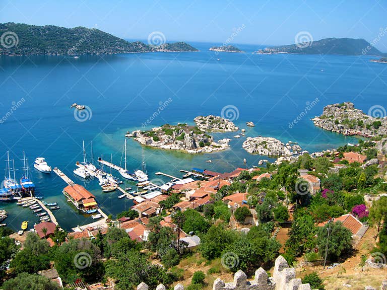 Turkish coast stock photo. Image of coast, holiday, antalya - 19097412