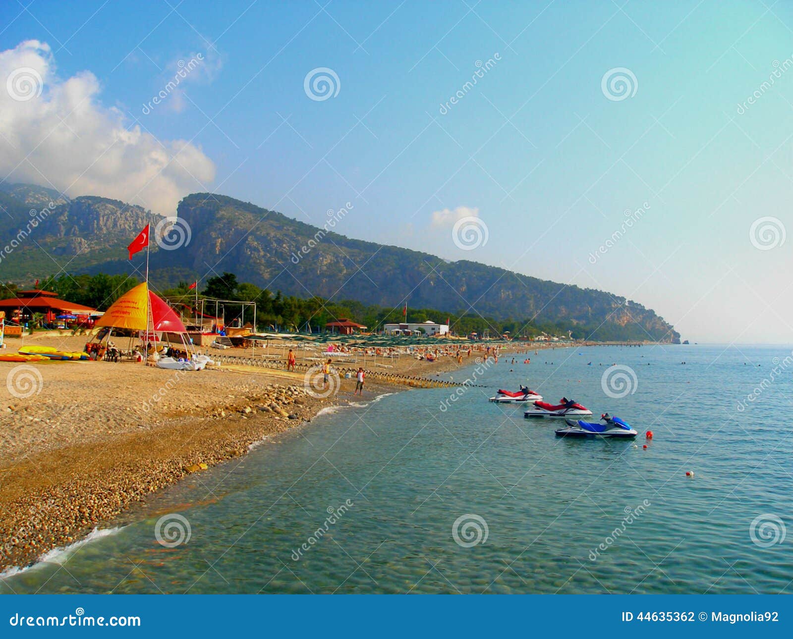 Turkish coast editorial photography. Image of beach, views - 44635362