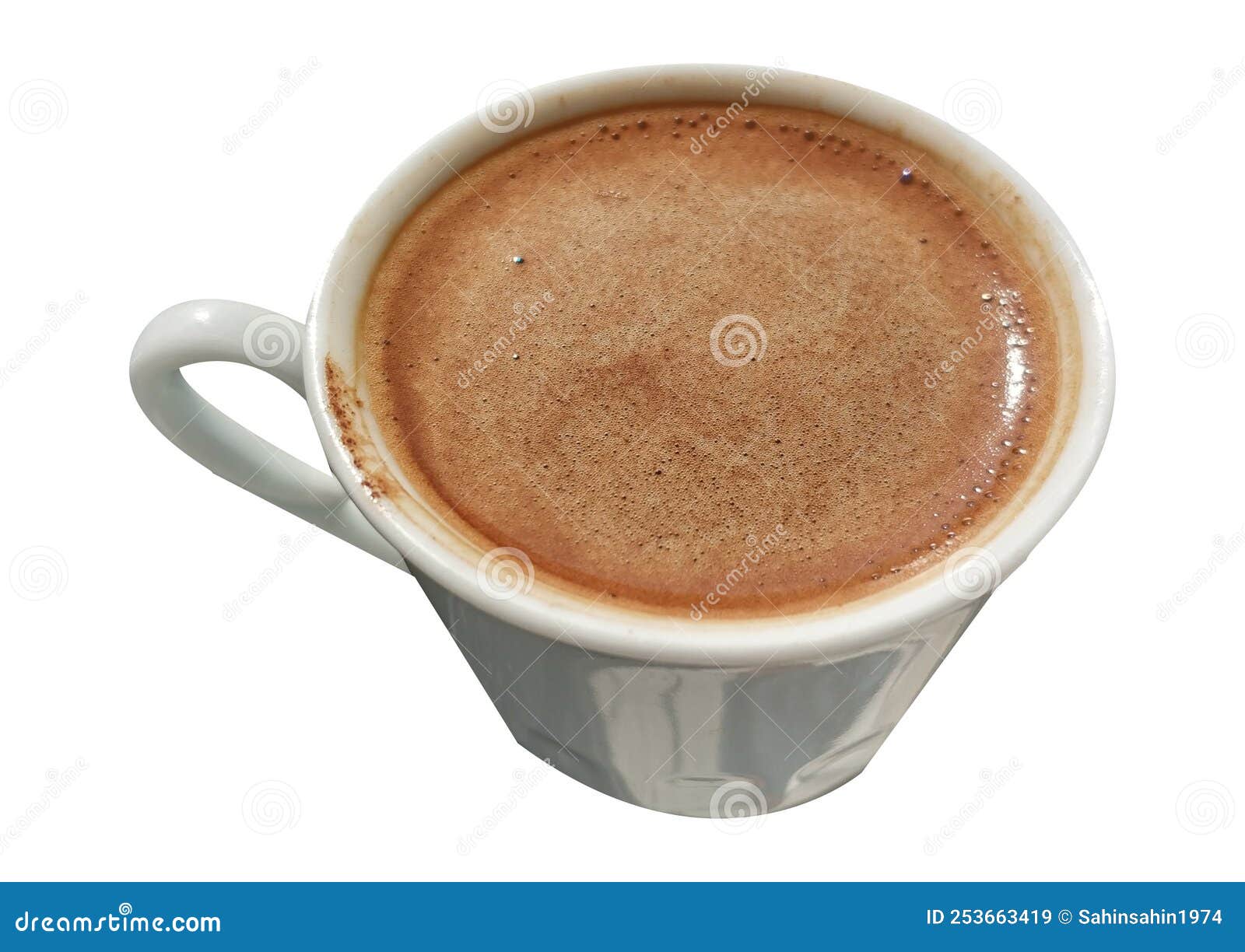 Turkish Coffee, Cup of Coffee on White Background, Coffee Break Stock ...