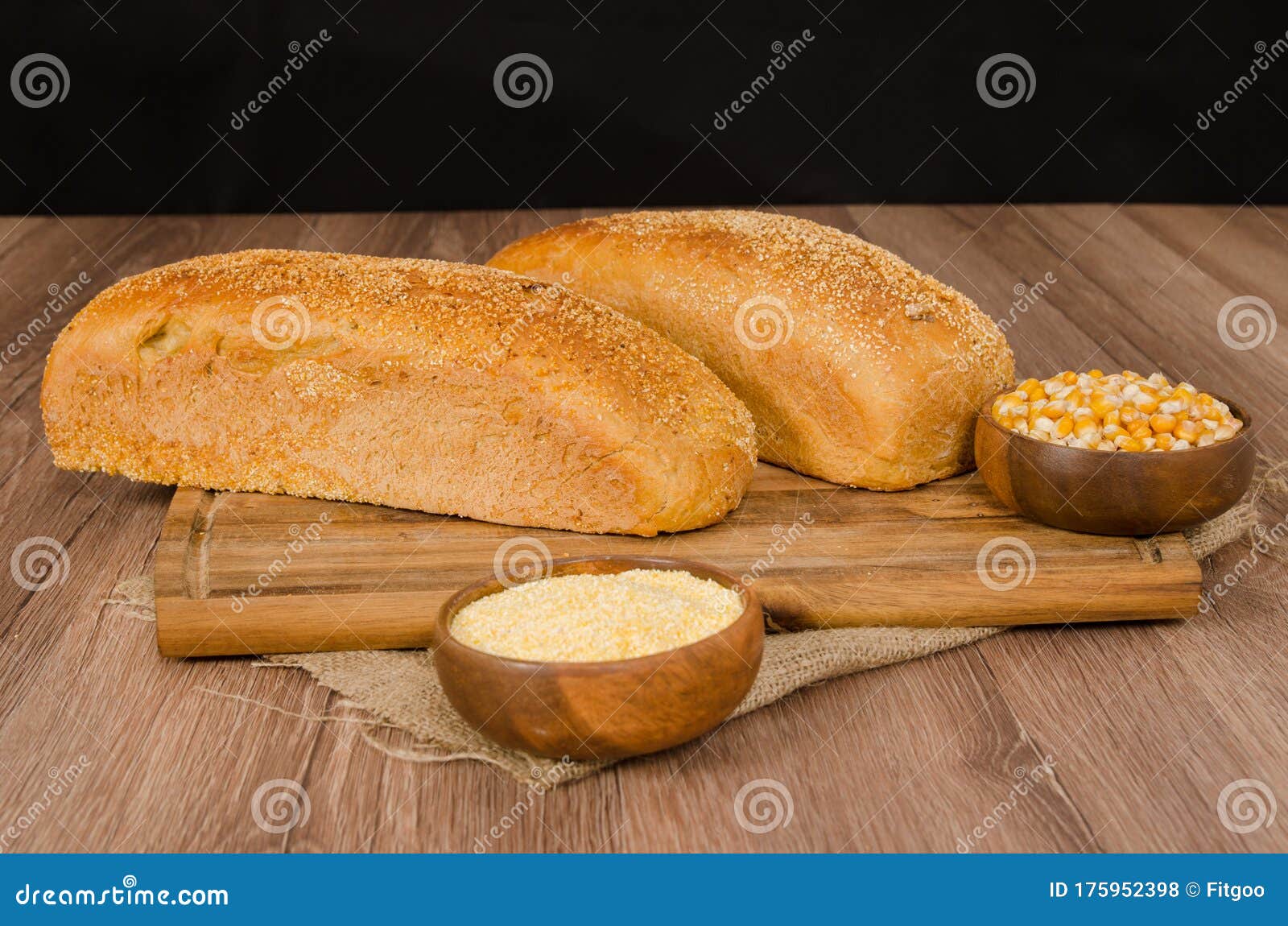 Turkish Corn Bread from Turkish Cuisine Stock Photo - Image of meatball ...