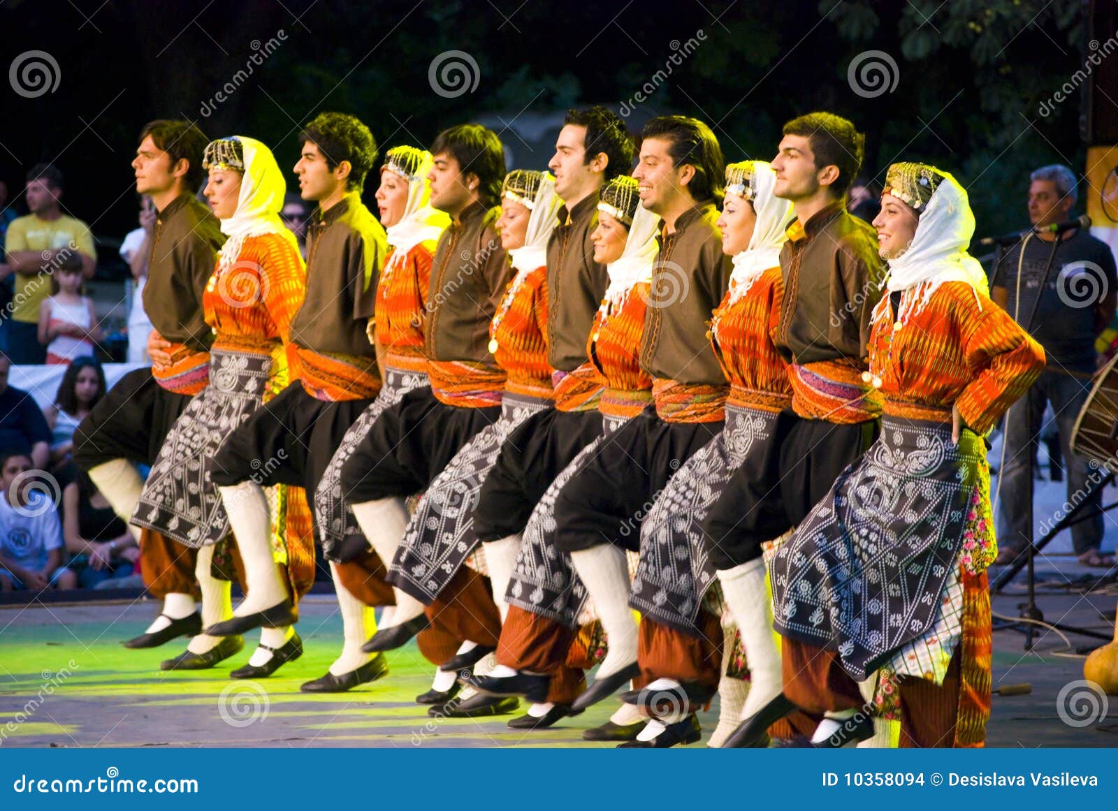 Turkish dancers editorial stock image. Image of traditional - 10358094