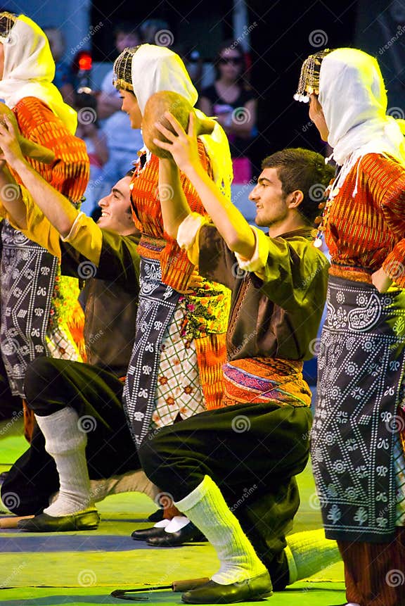 Turkish dancers editorial stock photo. Image of elegance - 10358103