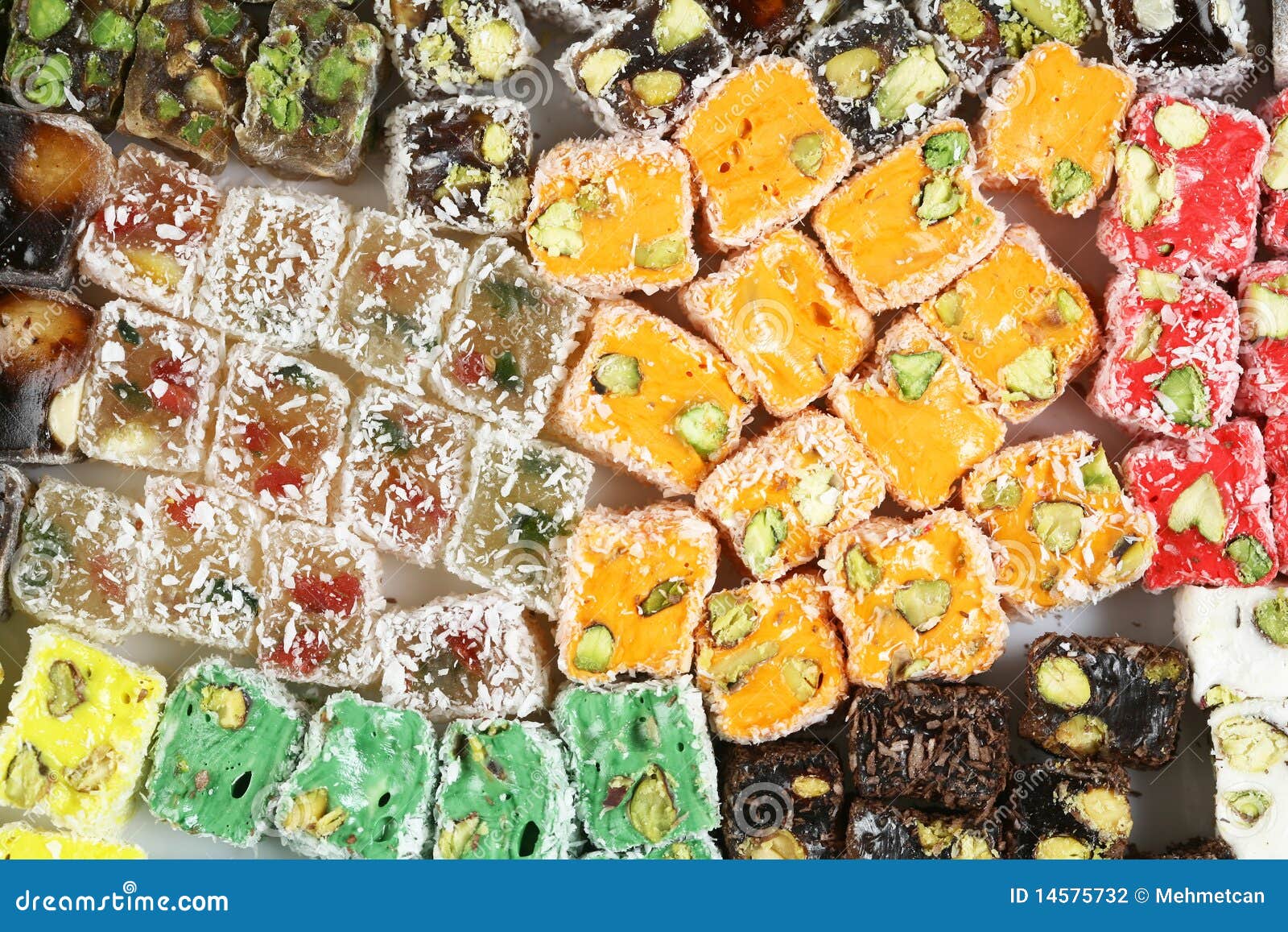 Turkish delight stock photo. Image of turkey, sweet, rose - 14575732