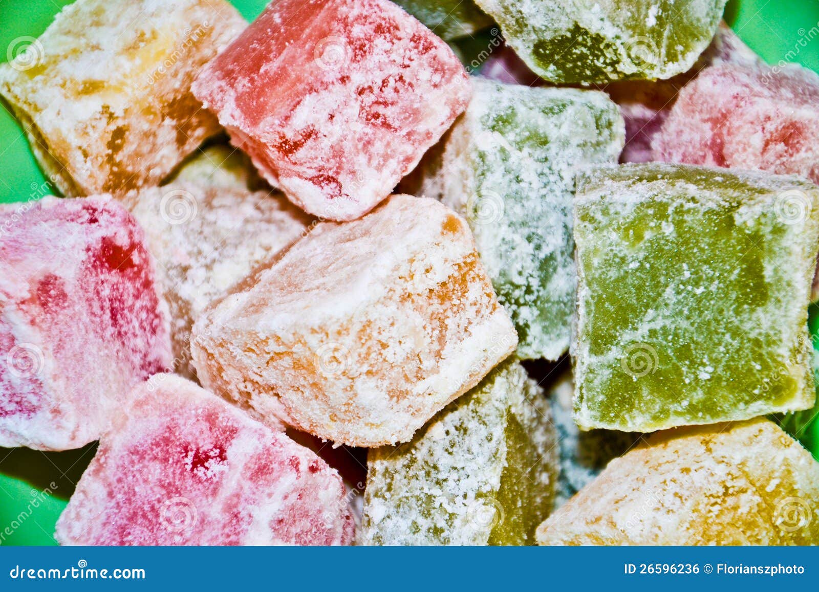 Turkish delight stock photo. Image of culture, confectionery - 26596236
