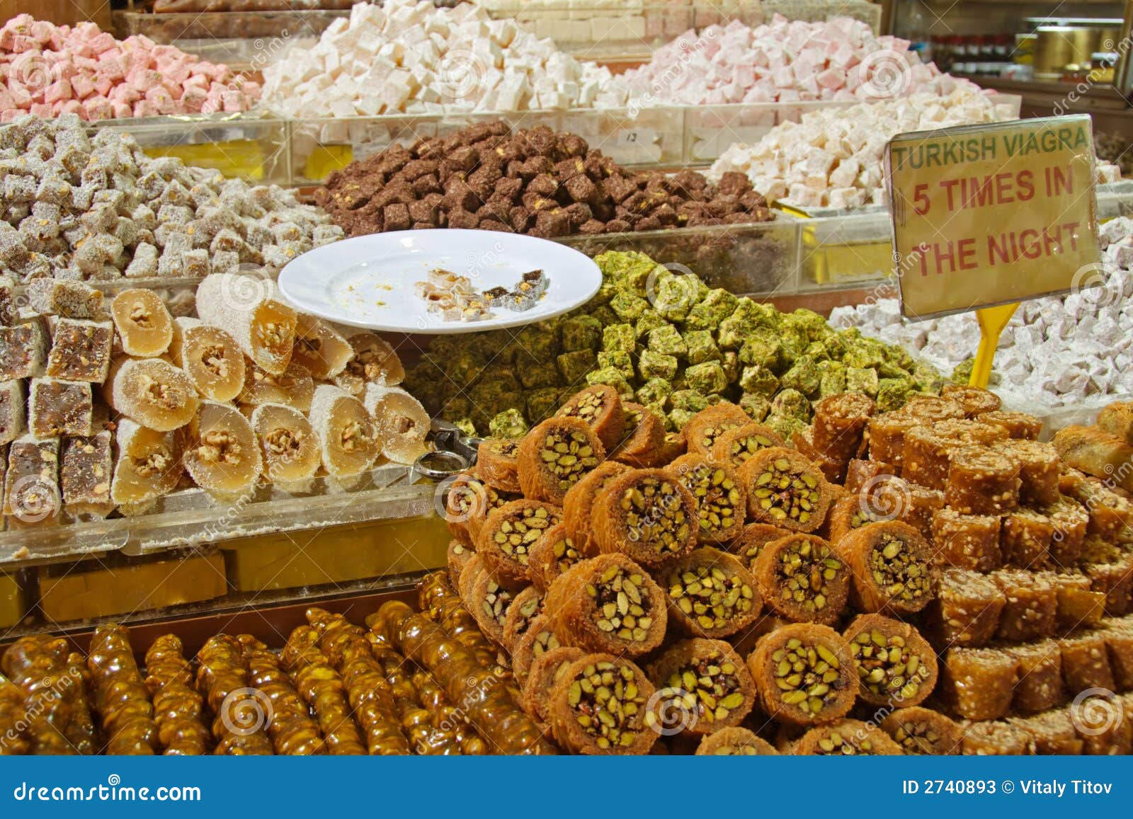 Turkish Delight stock image. Image of backgrounds, east - 2740893