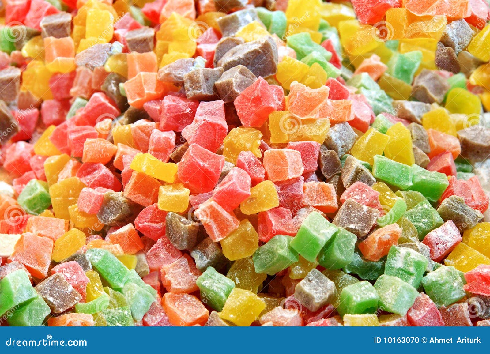 Turkish Delight As Background Stock Photo - Image of background ...