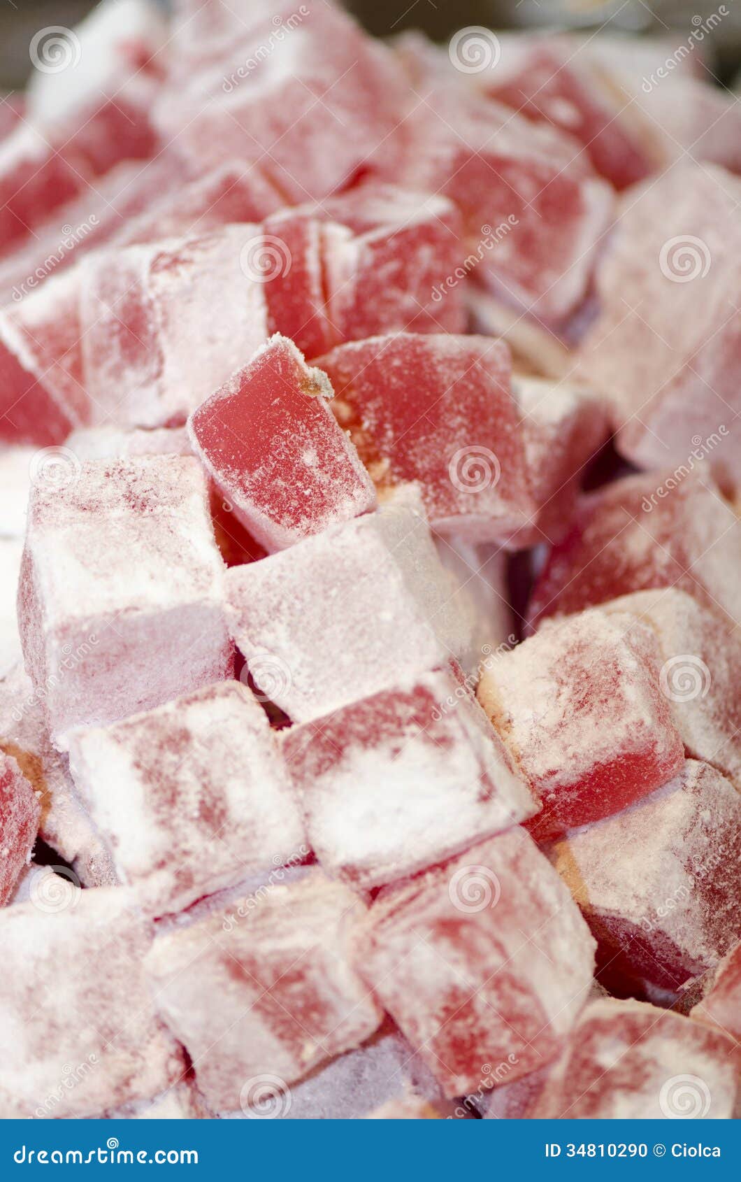 Turkish delight stock photo. Image of foods, grand, istanbul - 34810290
