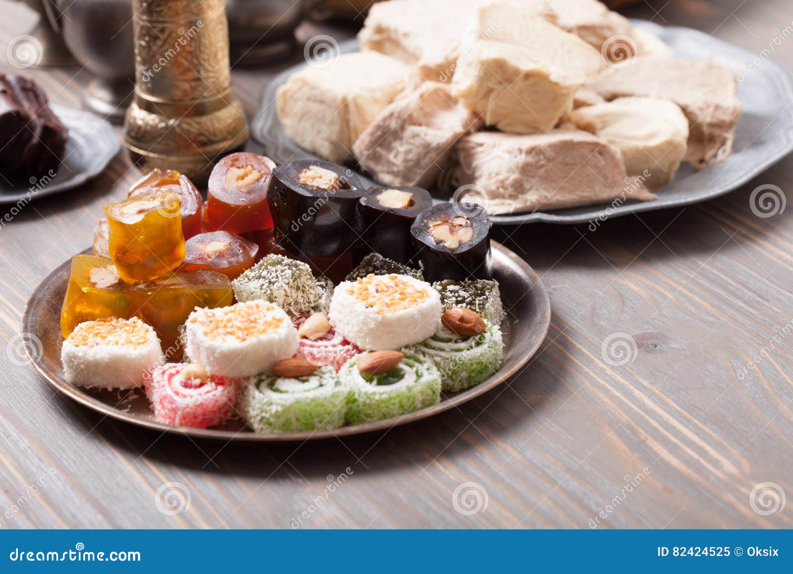 Turkish Delight Rahat Lokum Stock Image - Image of food, jelly: 82424525