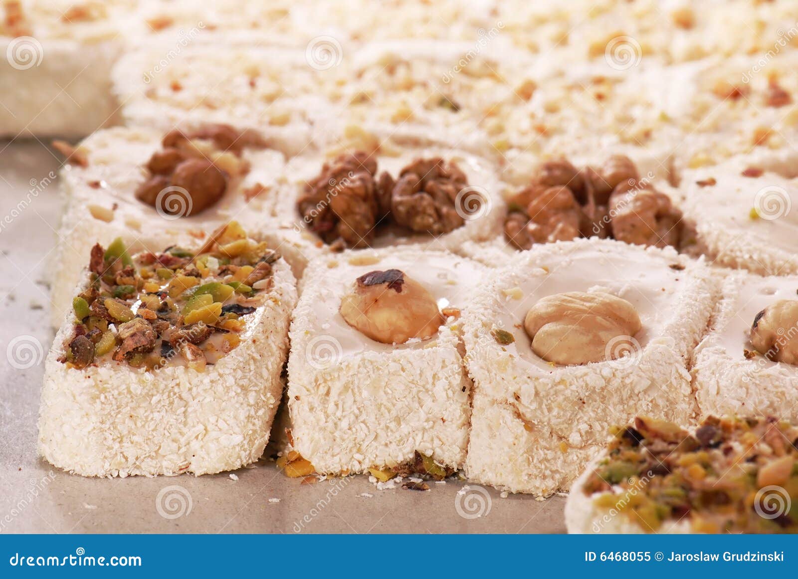 Turkish delight sweets stock image. Image of ramadan, candy - 6468055