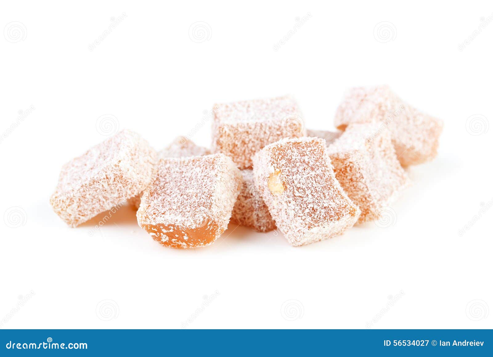 Turkish delight stock image. Image of soft, dessert, jelly - 56534027