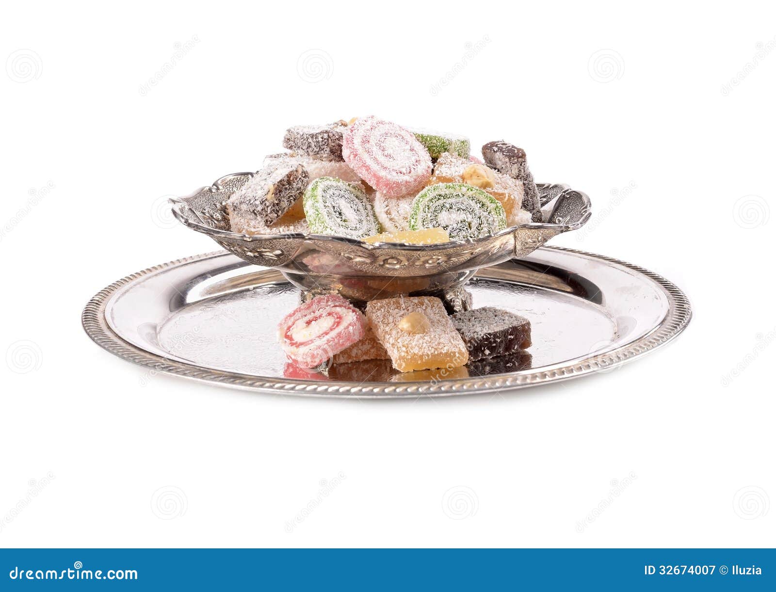 Turkish delight stock image. Image of stacked, appetising - 32674007