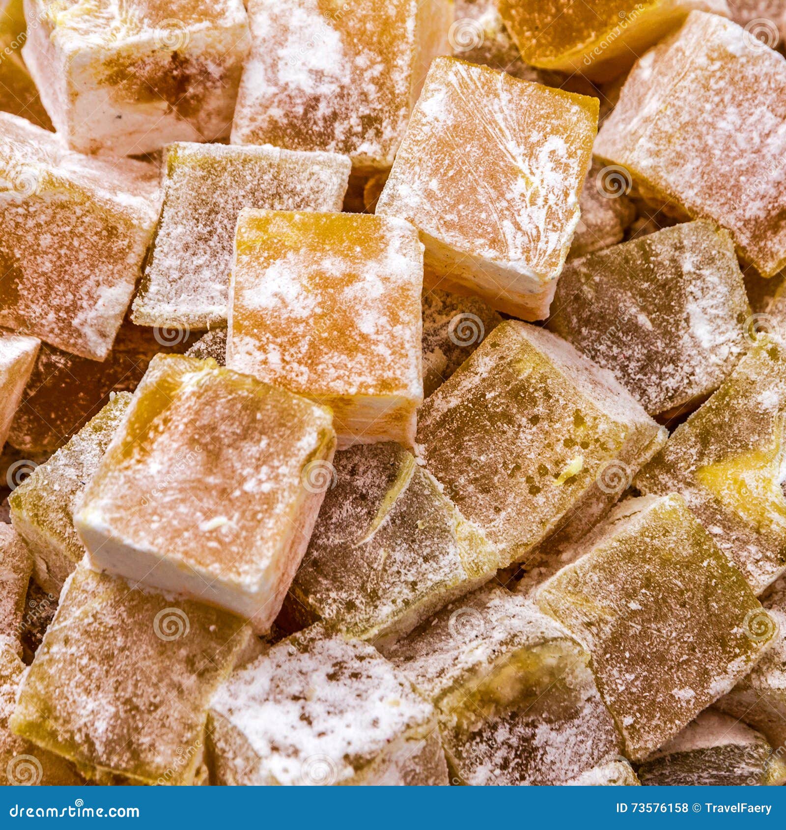 Turkish Delights Rahat Lokum. Stock Photo - Image of locum, fruited ...