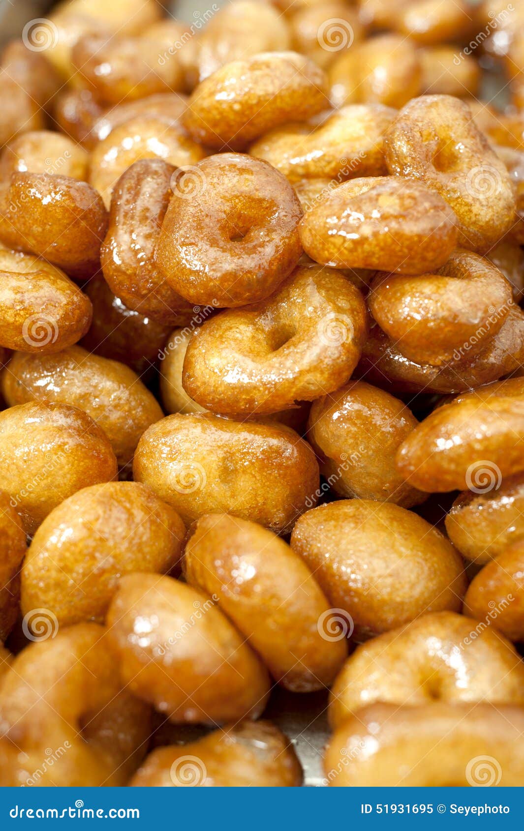 Turkish dessert Lokma stock image. Image of recipe, sweet - 51931695