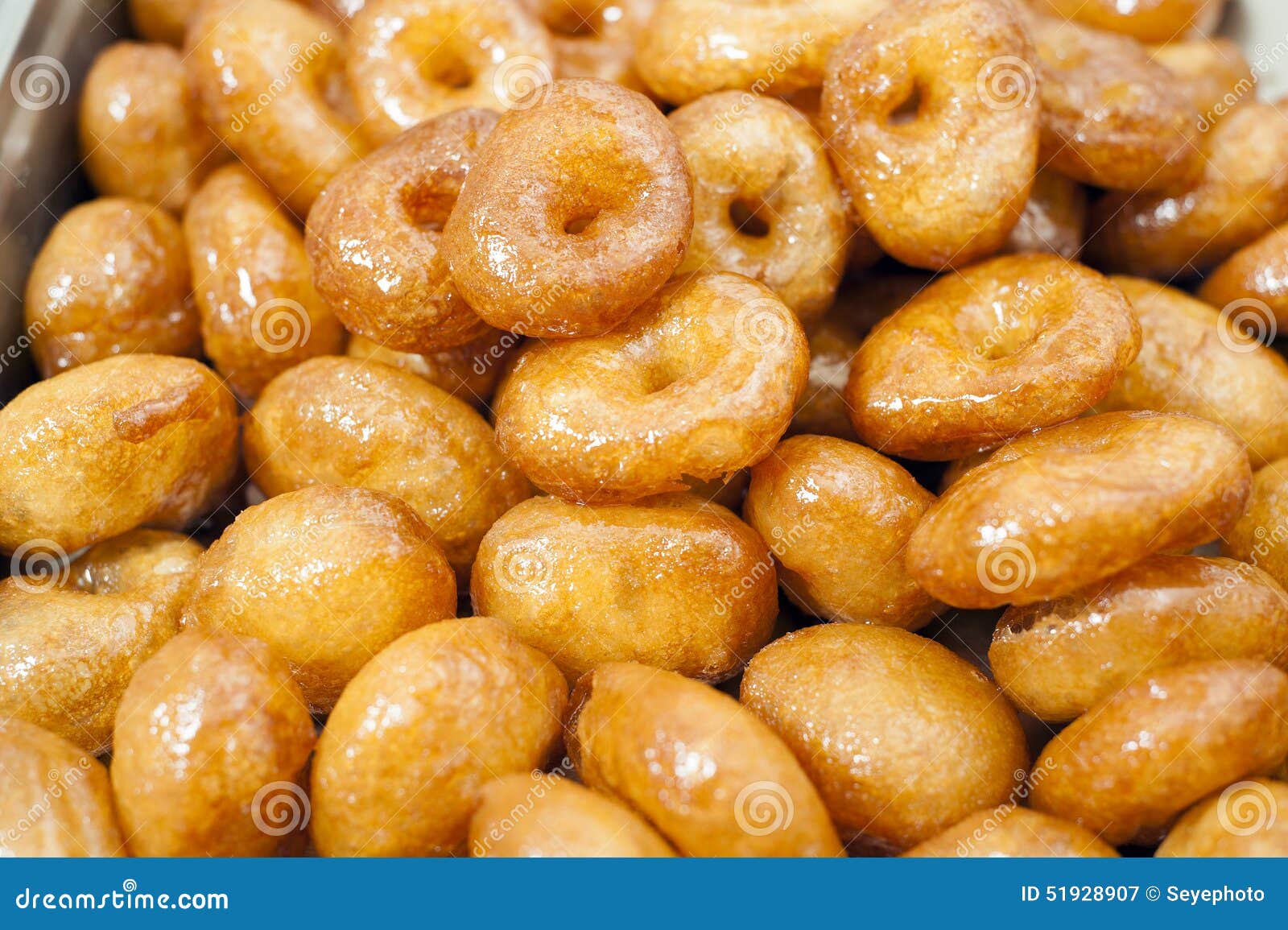 Turkish dessert Lokma stock image. Image of tasty, refreshment - 51928907