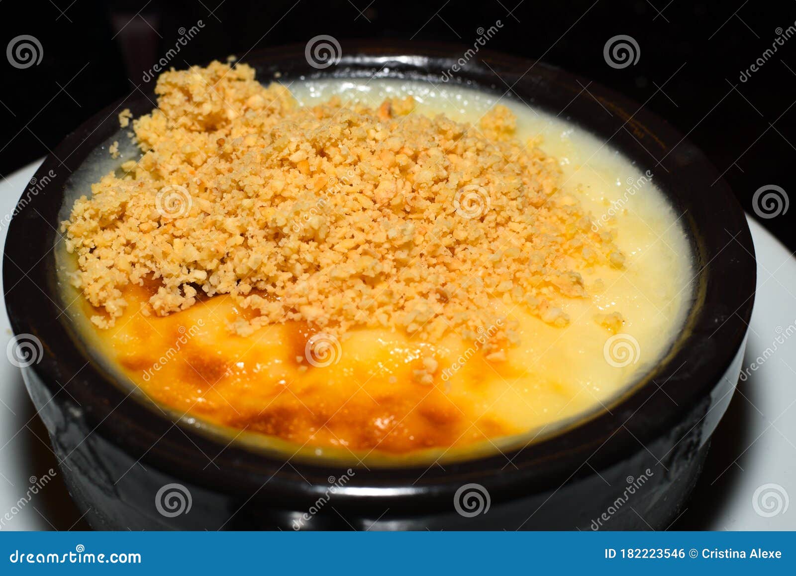 Turkish Dessert Sutlac / Rice Pudding Stock Photo - Image of homemade ...