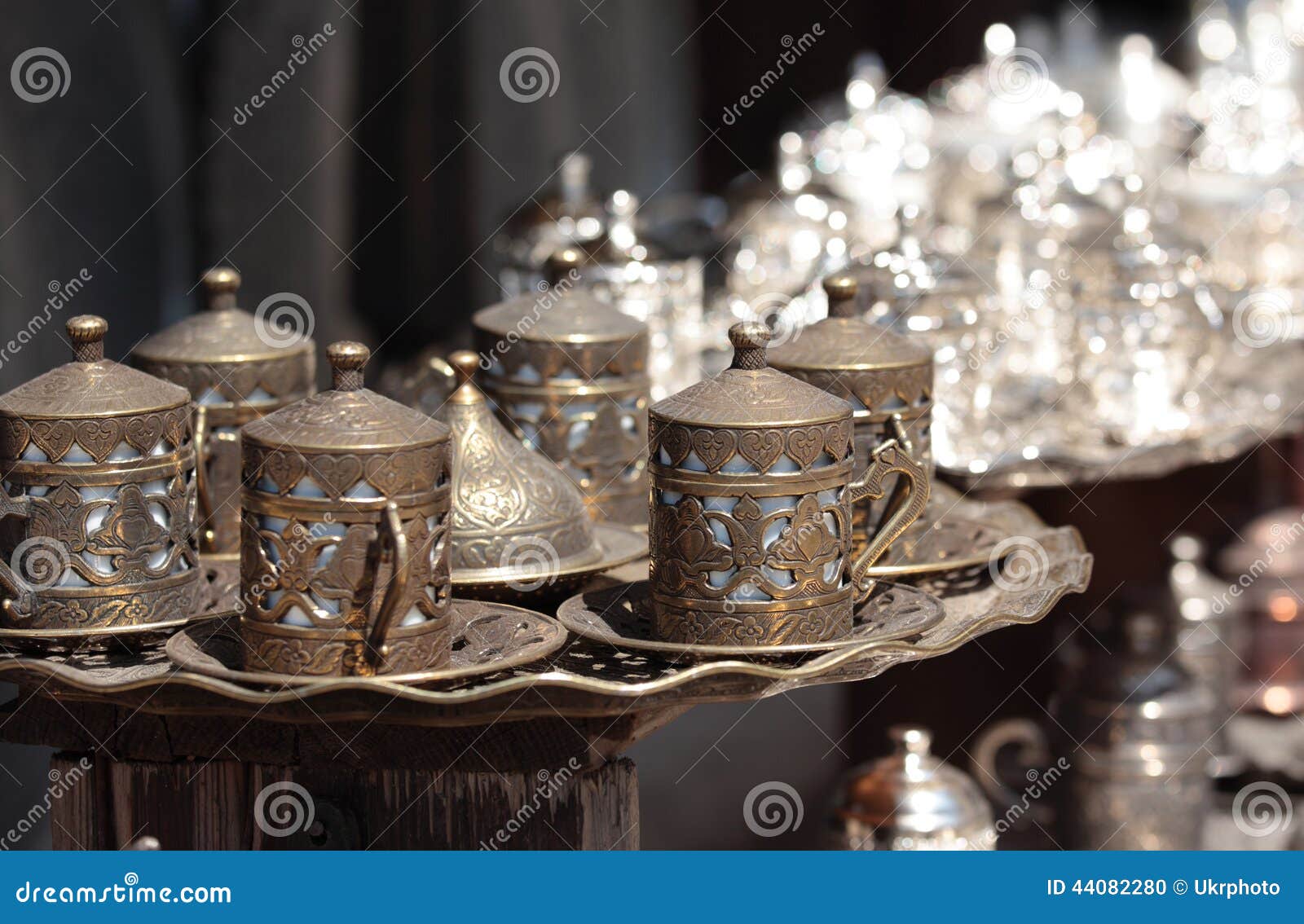 Turkish dishware stock photo. Image of lids, craftmanship - 44082280