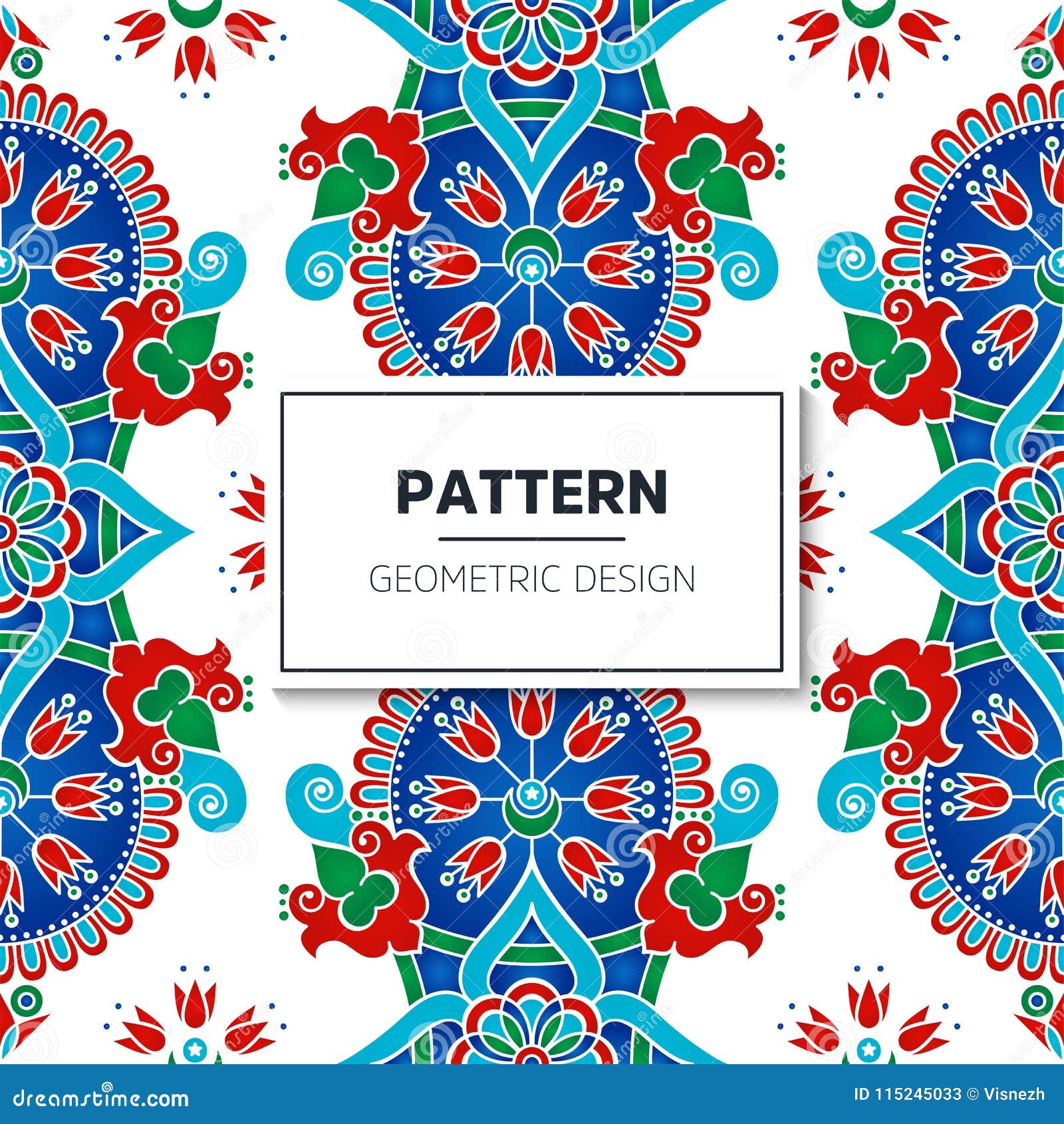 Turkish seamless pattern stock vector. Illustration of arabesque ...