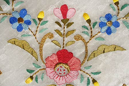 Turkish embroidery stock image. Image of flowers, color - 14123827