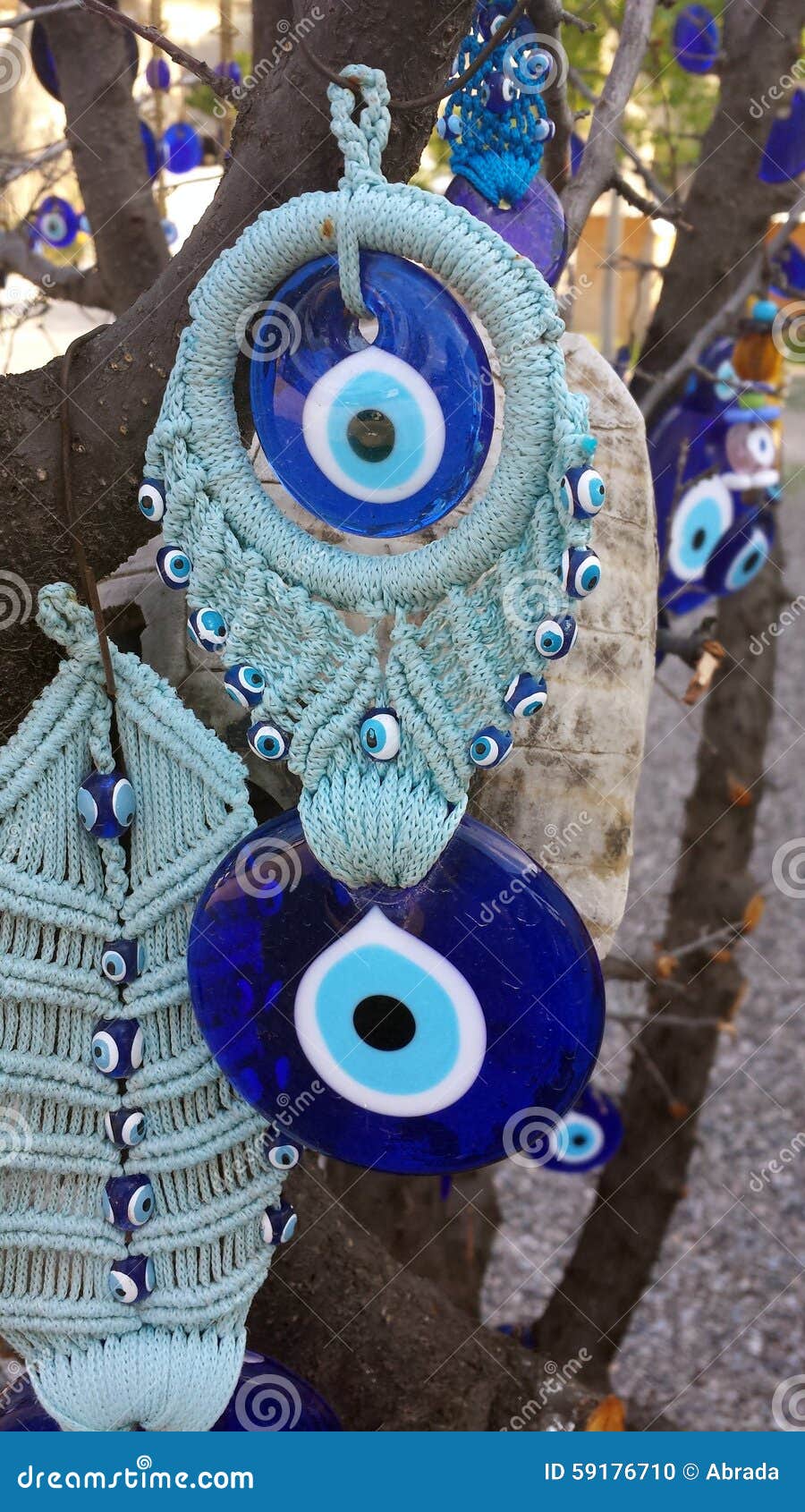 Turkish eye of the prophet stock photo. Image of branch - 59176710